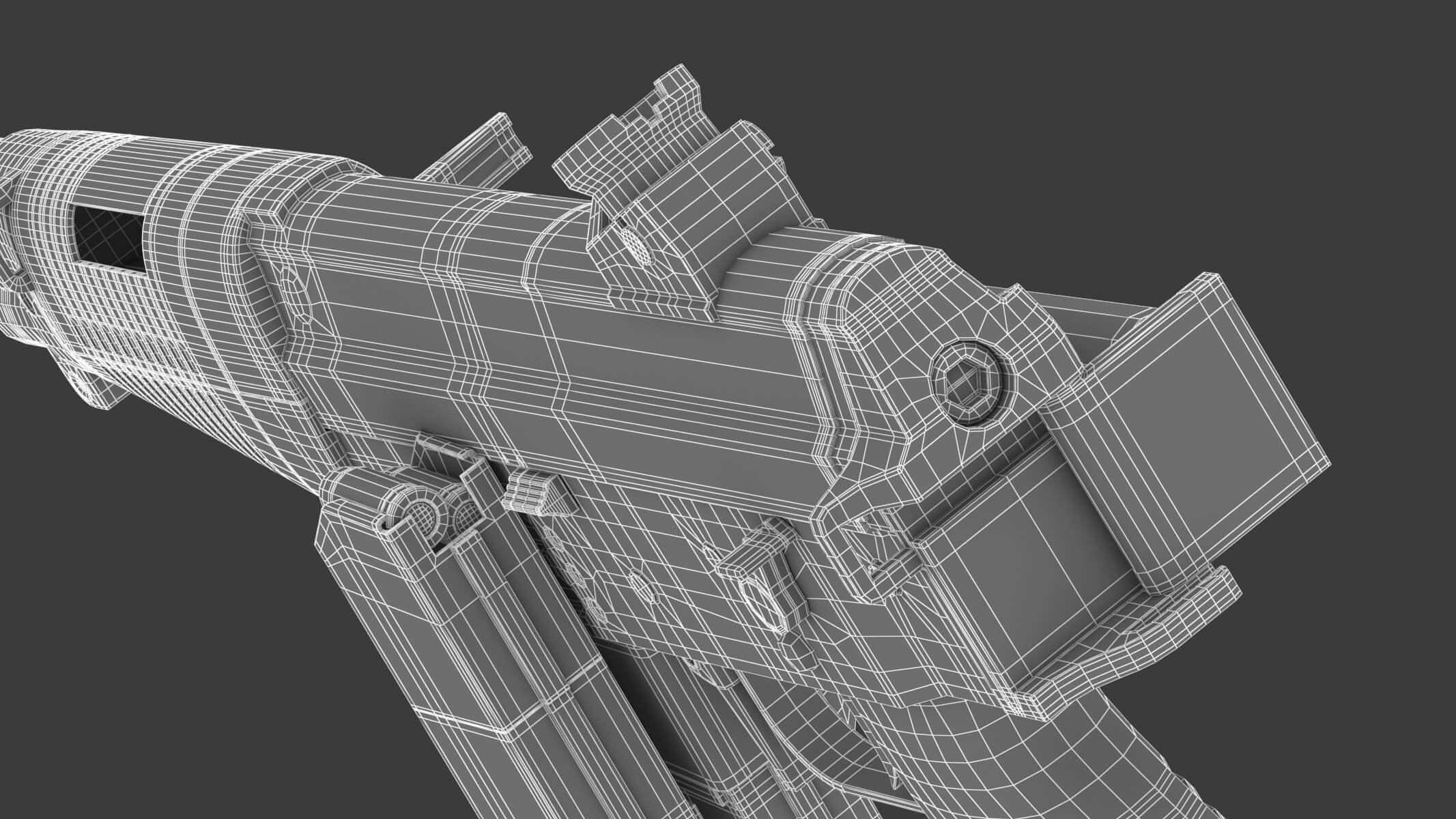 FAMAE SAF - 3D Model by frezzy