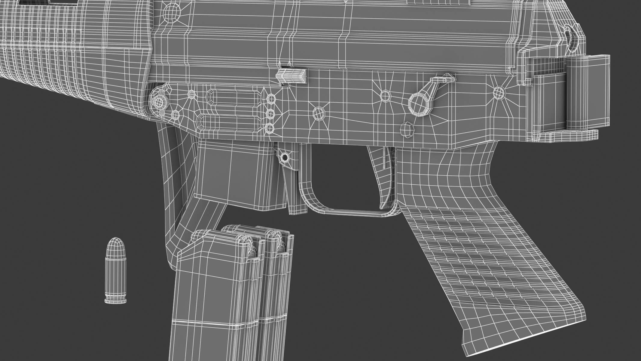 FAMAE SAF - 3D Model by frezzy