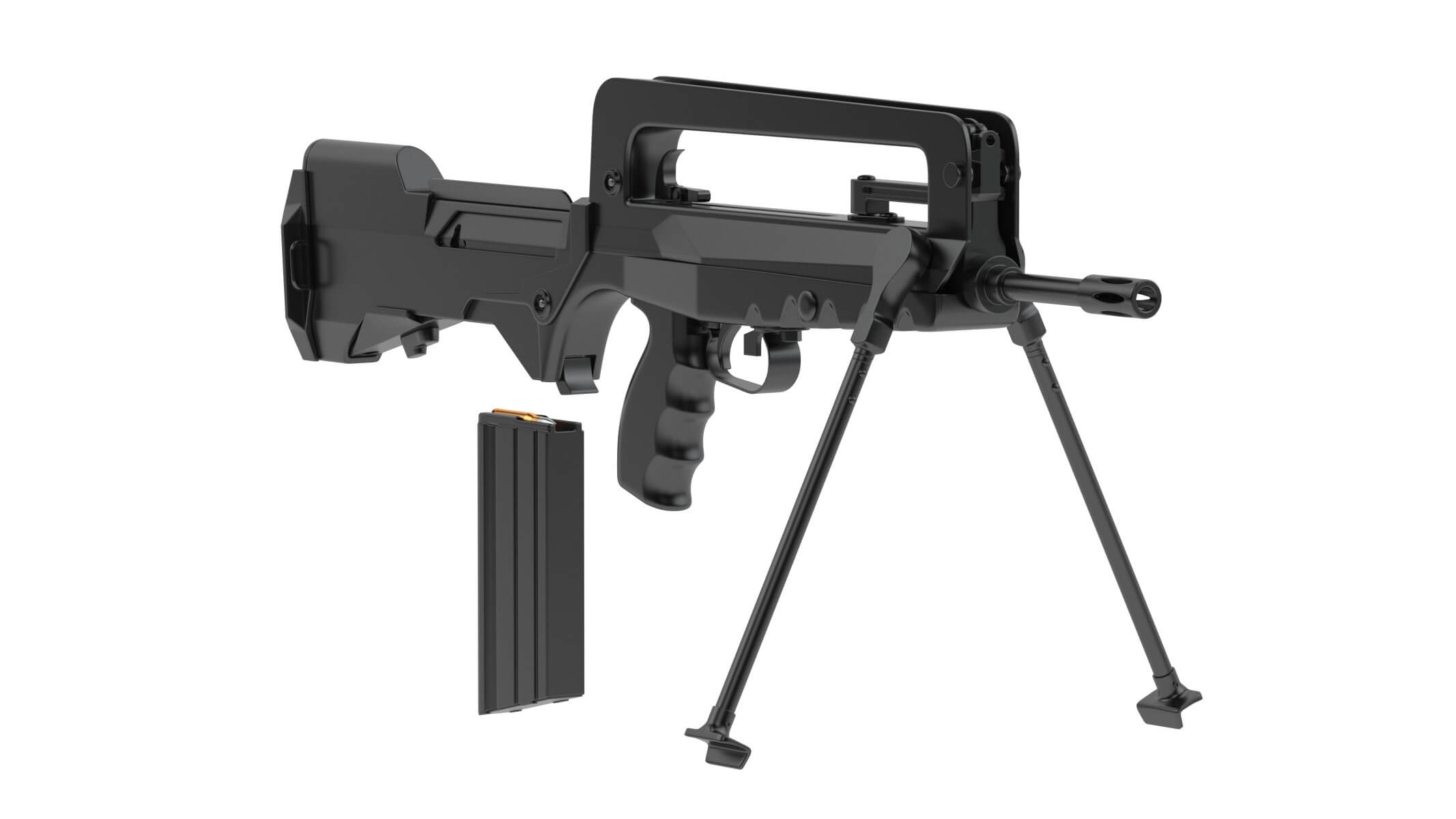 Famas - 3D Model by frezzy