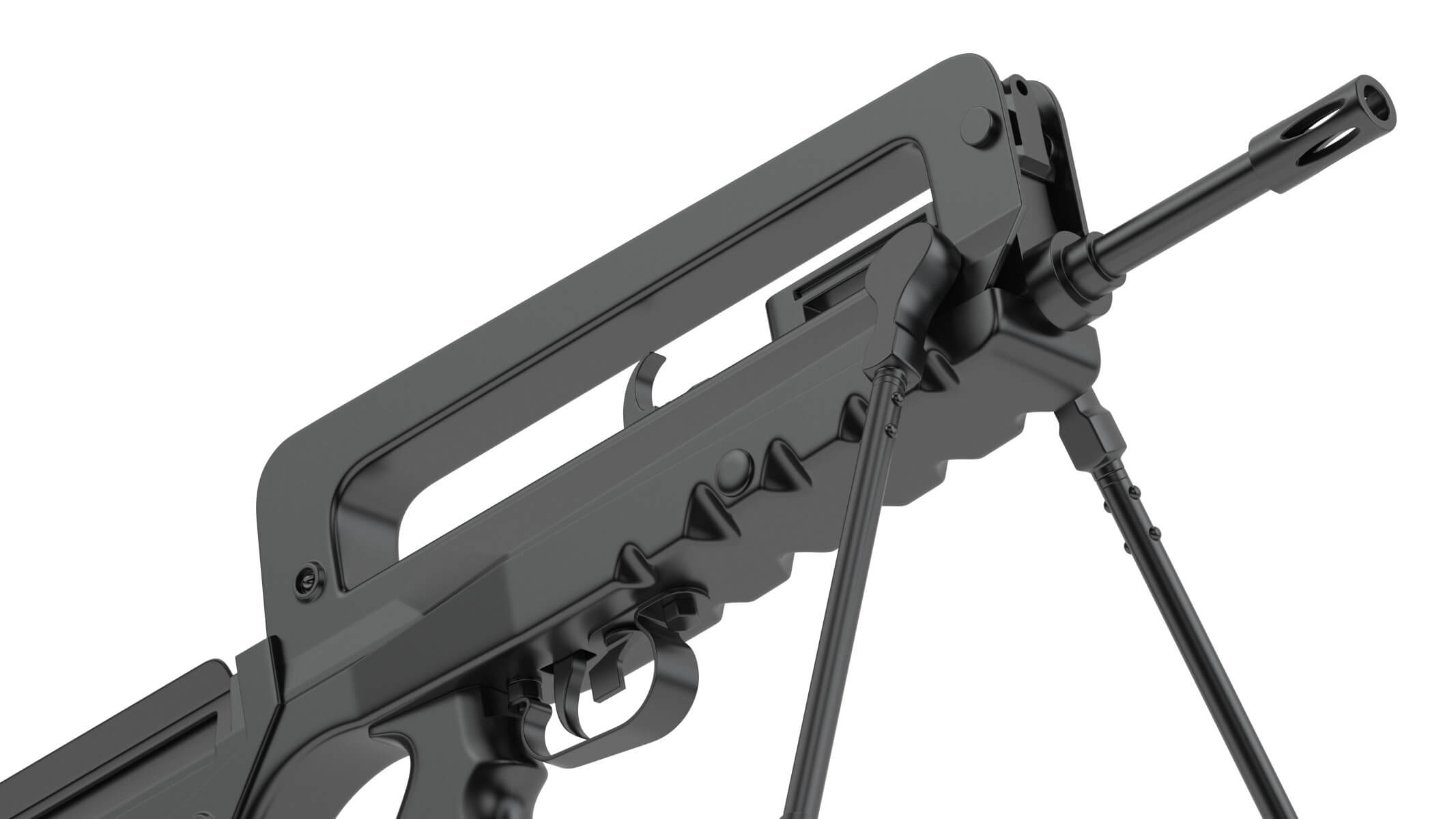 Famas - 3D Model by frezzy