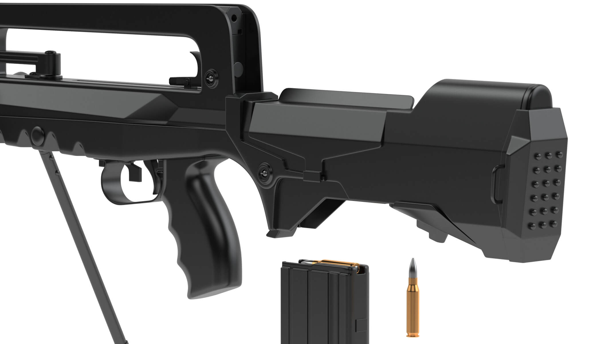 Famas - 3D Model by frezzy