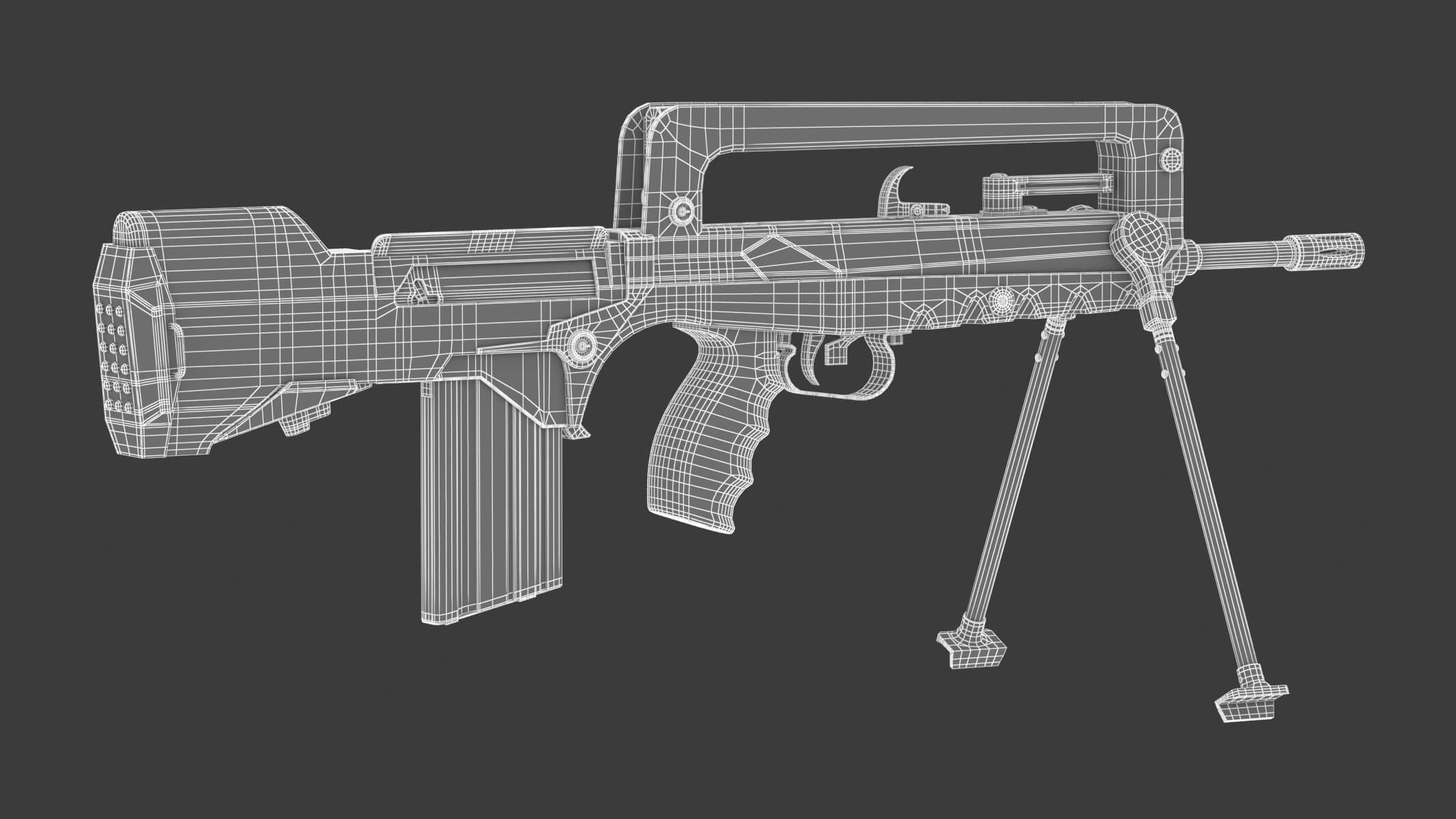 Famas - 3D Model by frezzy