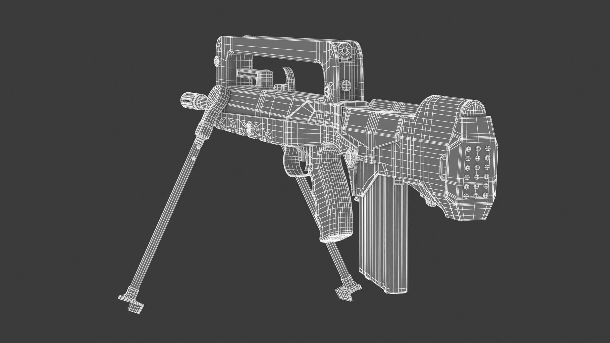 Famas - 3D Model by frezzy