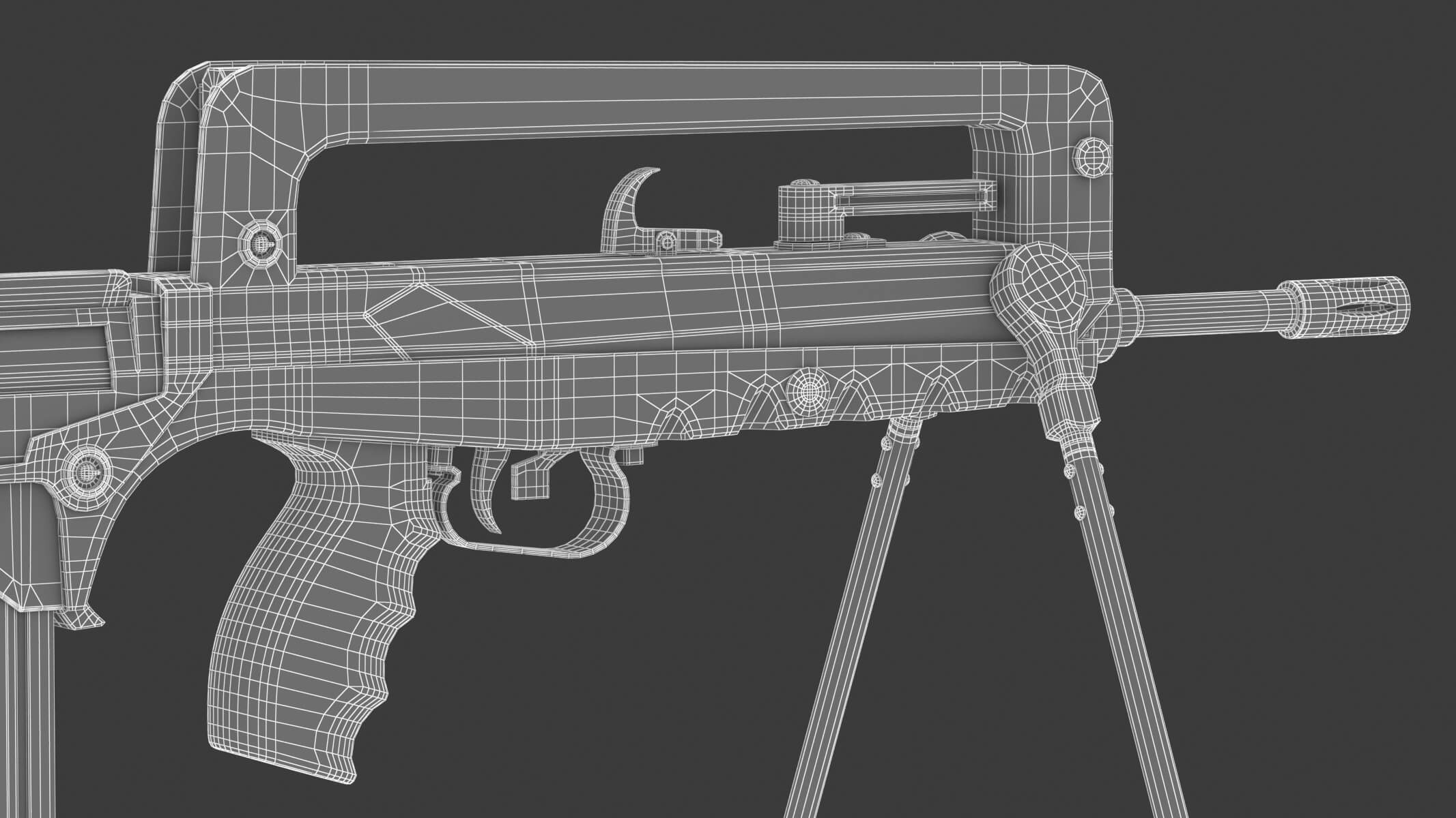 Famas - 3D Model by frezzy