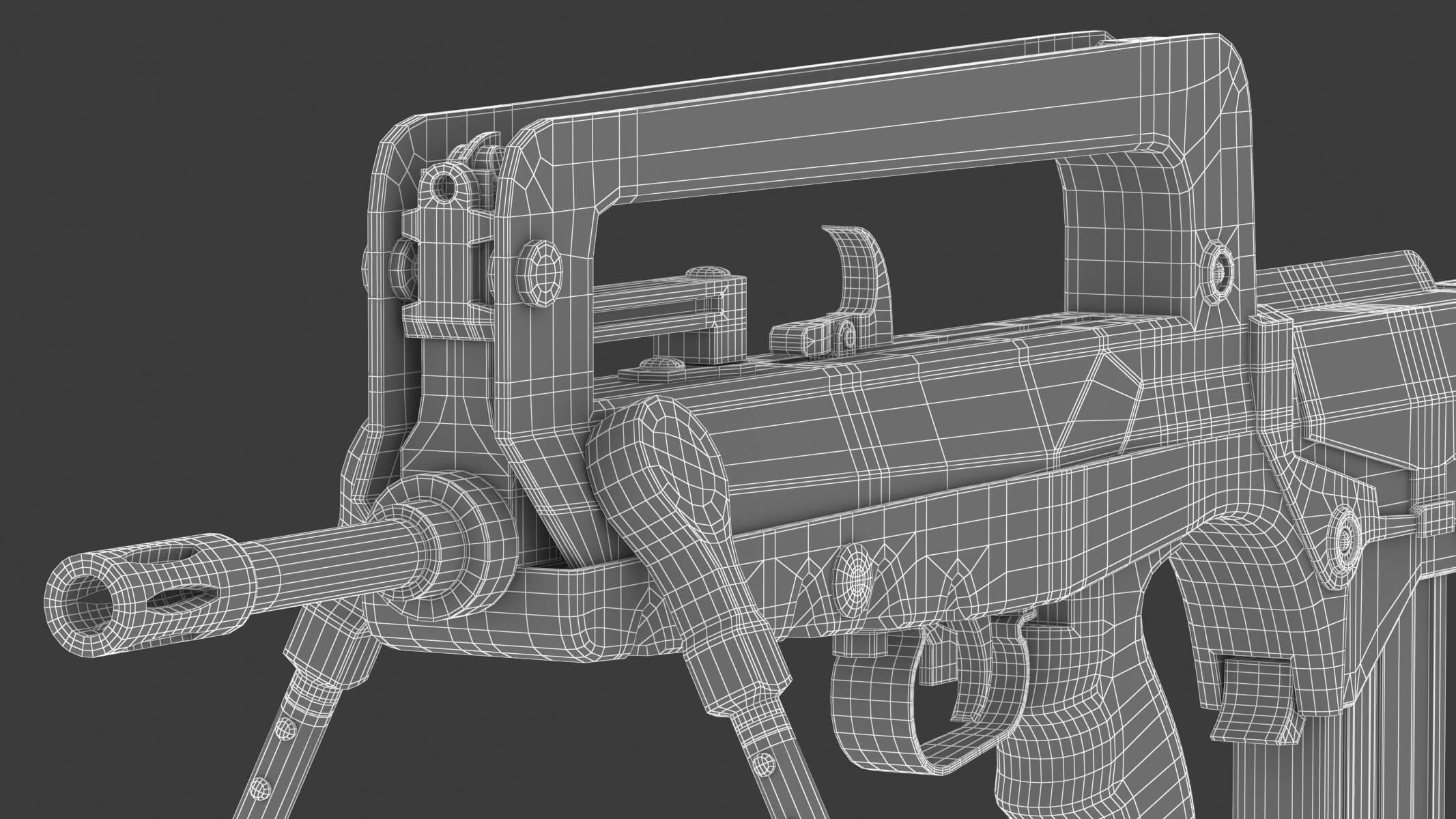 Famas - 3D Model by frezzy