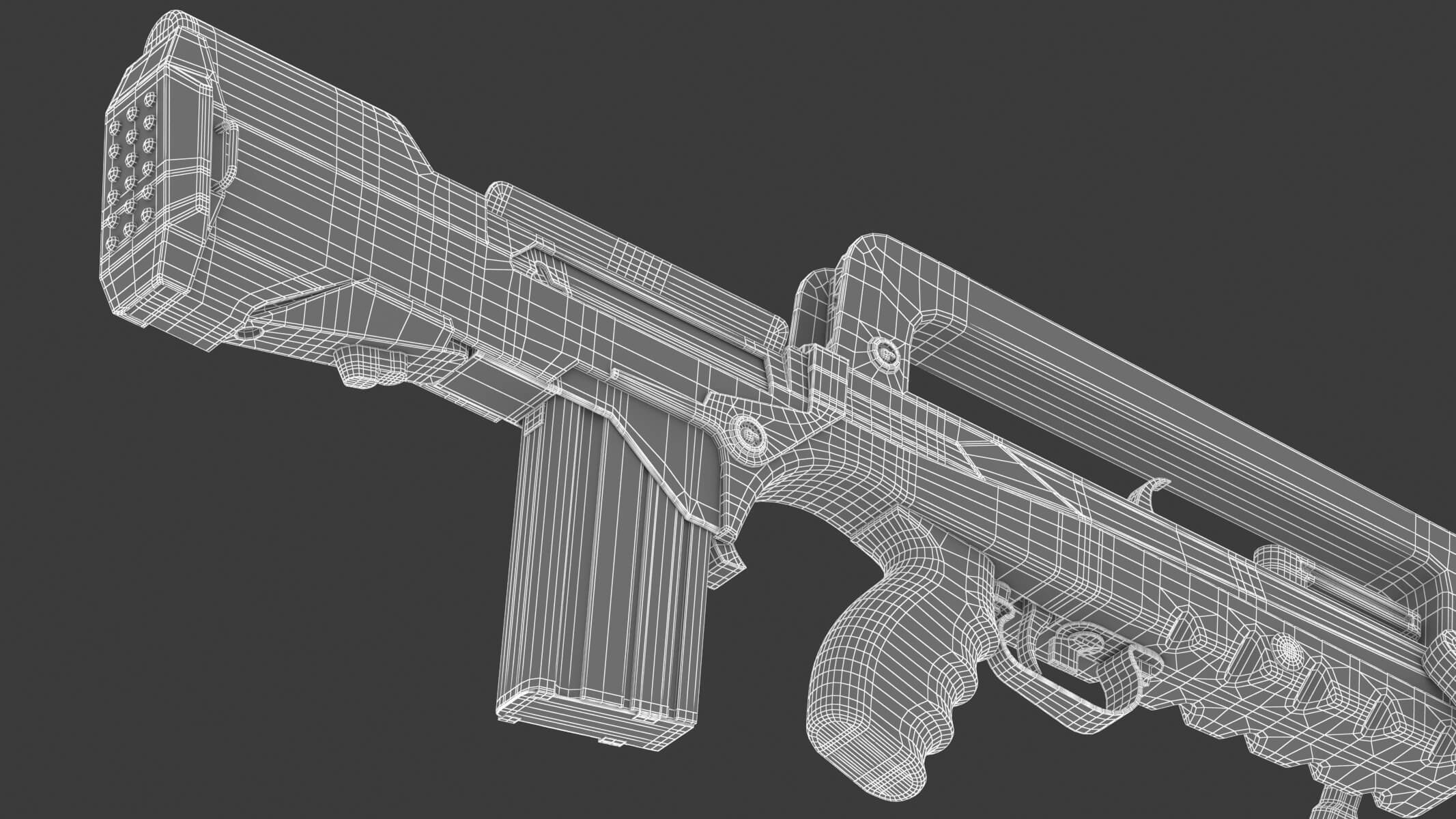Famas - 3D Model by frezzy