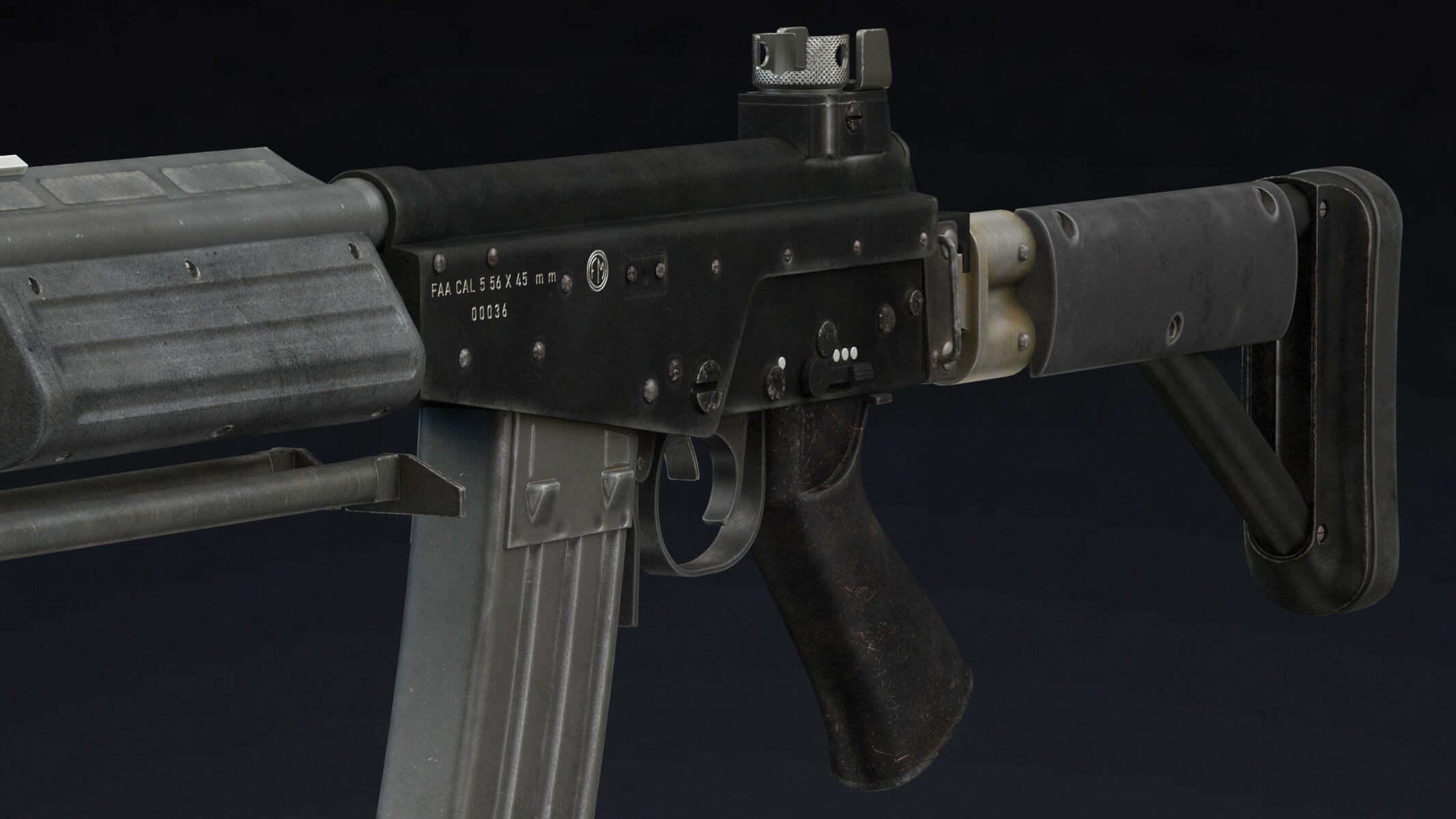 Fara 83 Low Poly - 3D Model by frezzy