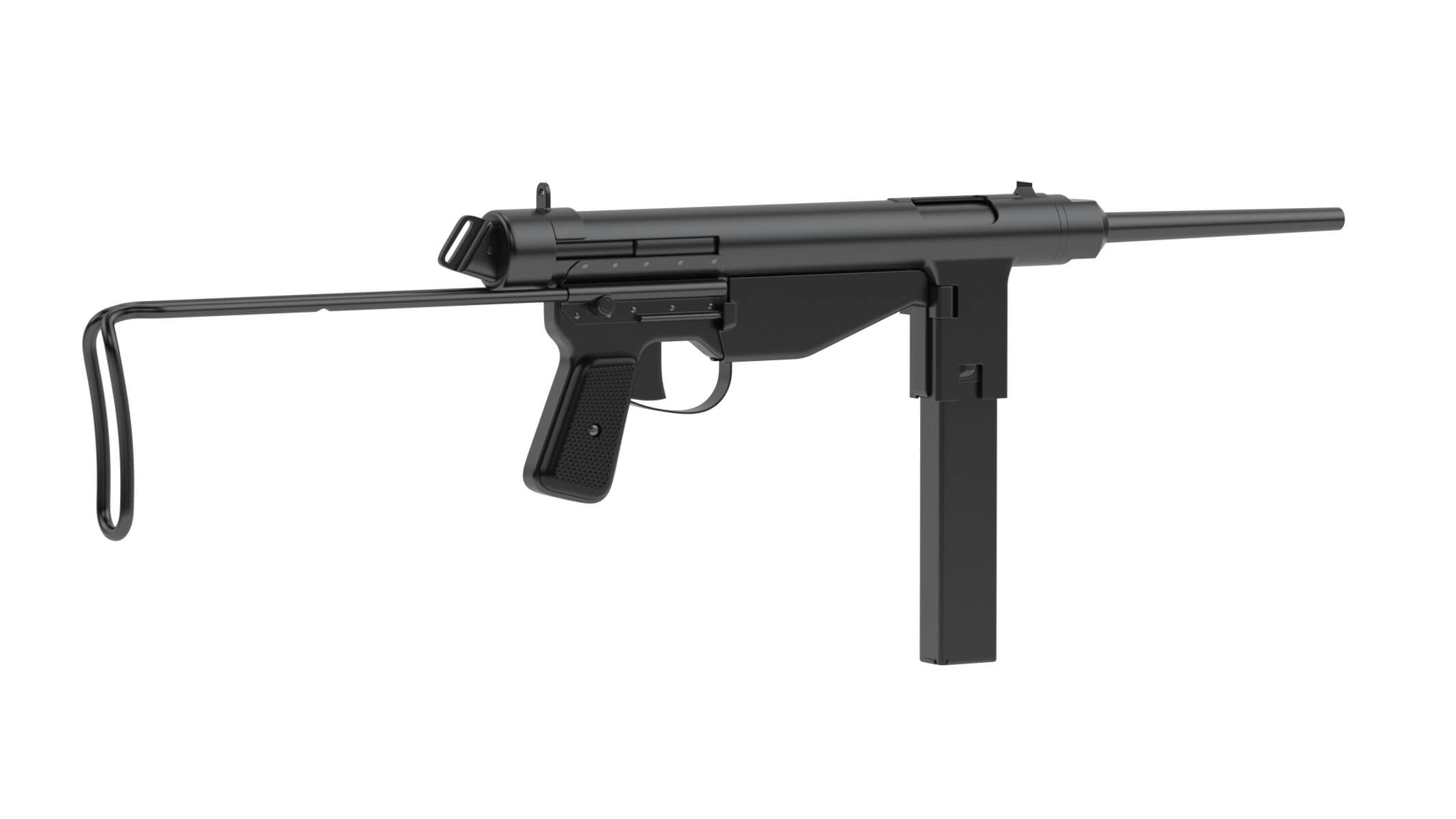 FBP Submachine Gun - 3D Model by frezzy