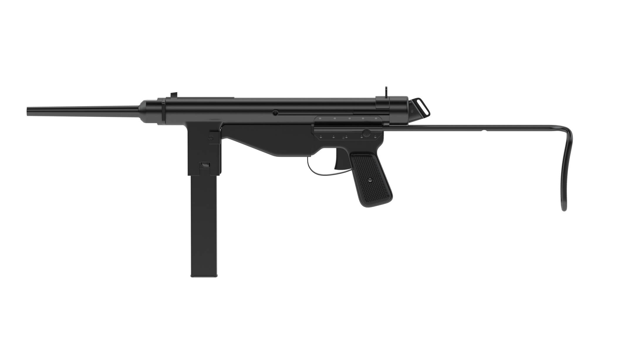 FBP Submachine Gun - 3D Model by frezzy