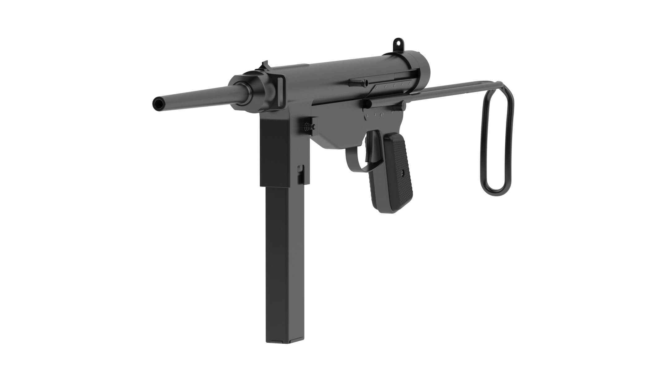 FBP Submachine Gun - 3D Model by frezzy