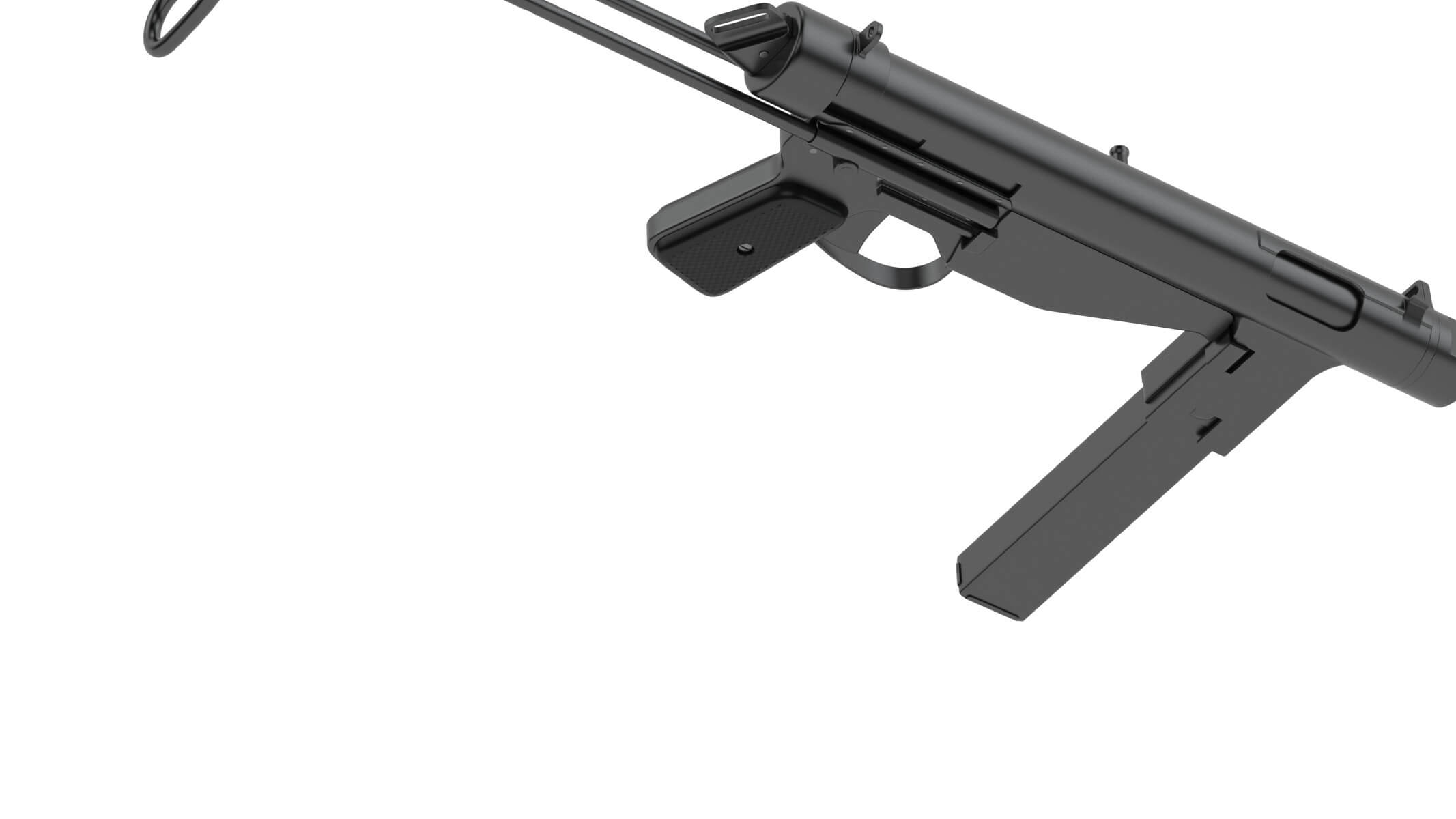 FBP Submachine Gun - 3D Model by frezzy