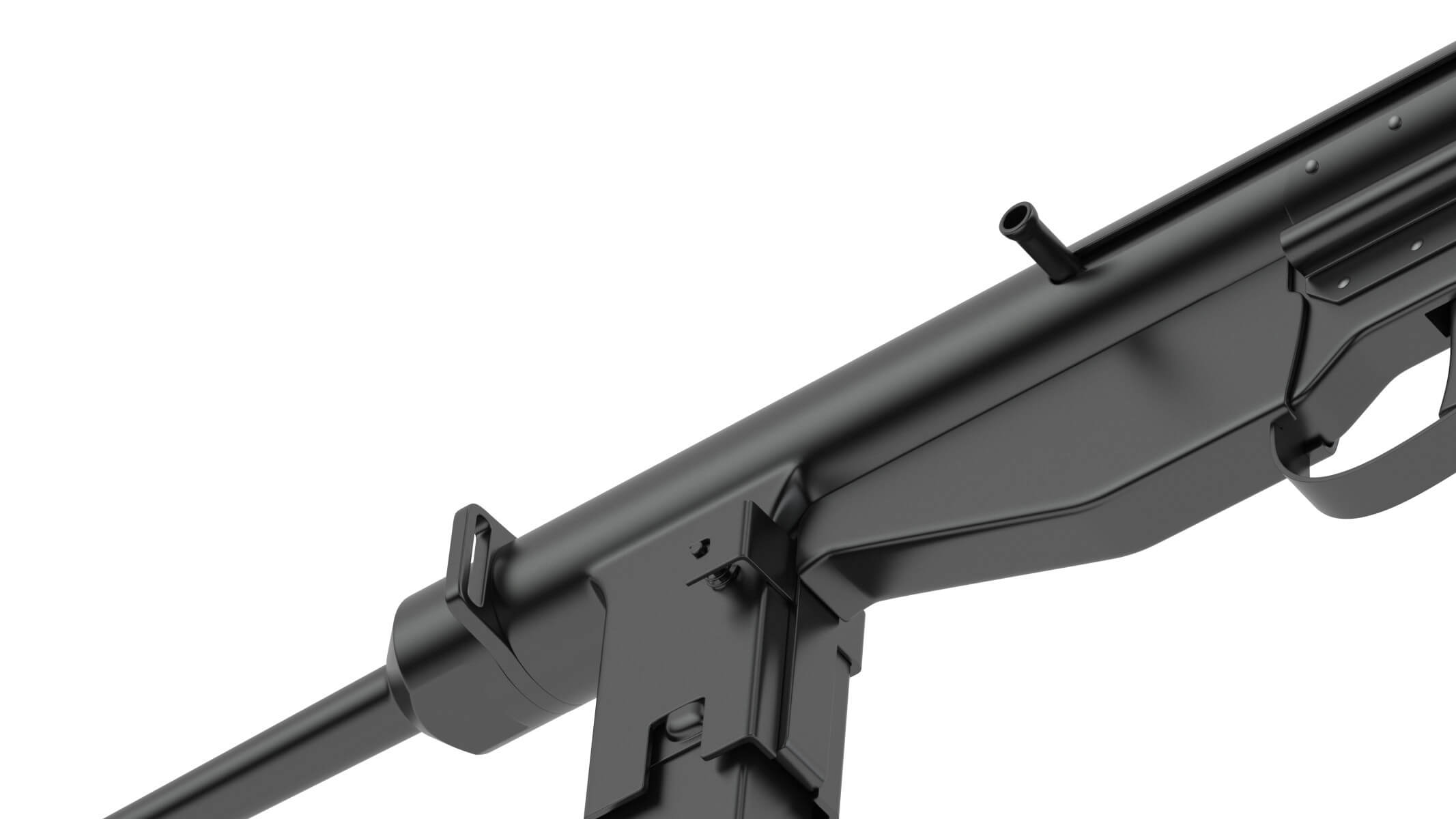 FBP Submachine Gun - 3D Model by frezzy