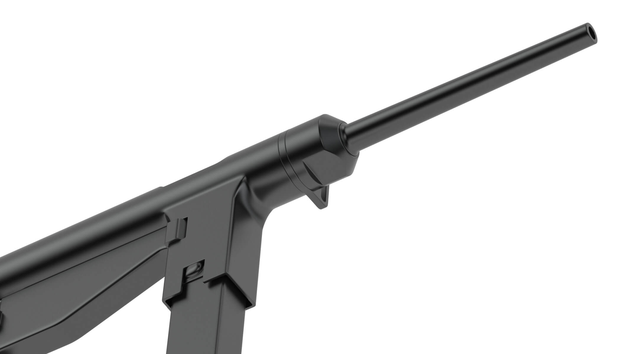 FBP Submachine Gun - 3D Model by frezzy