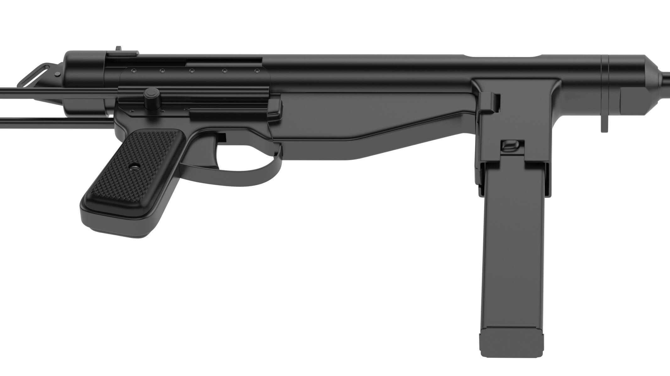 FBP Submachine Gun - 3D Model by frezzy