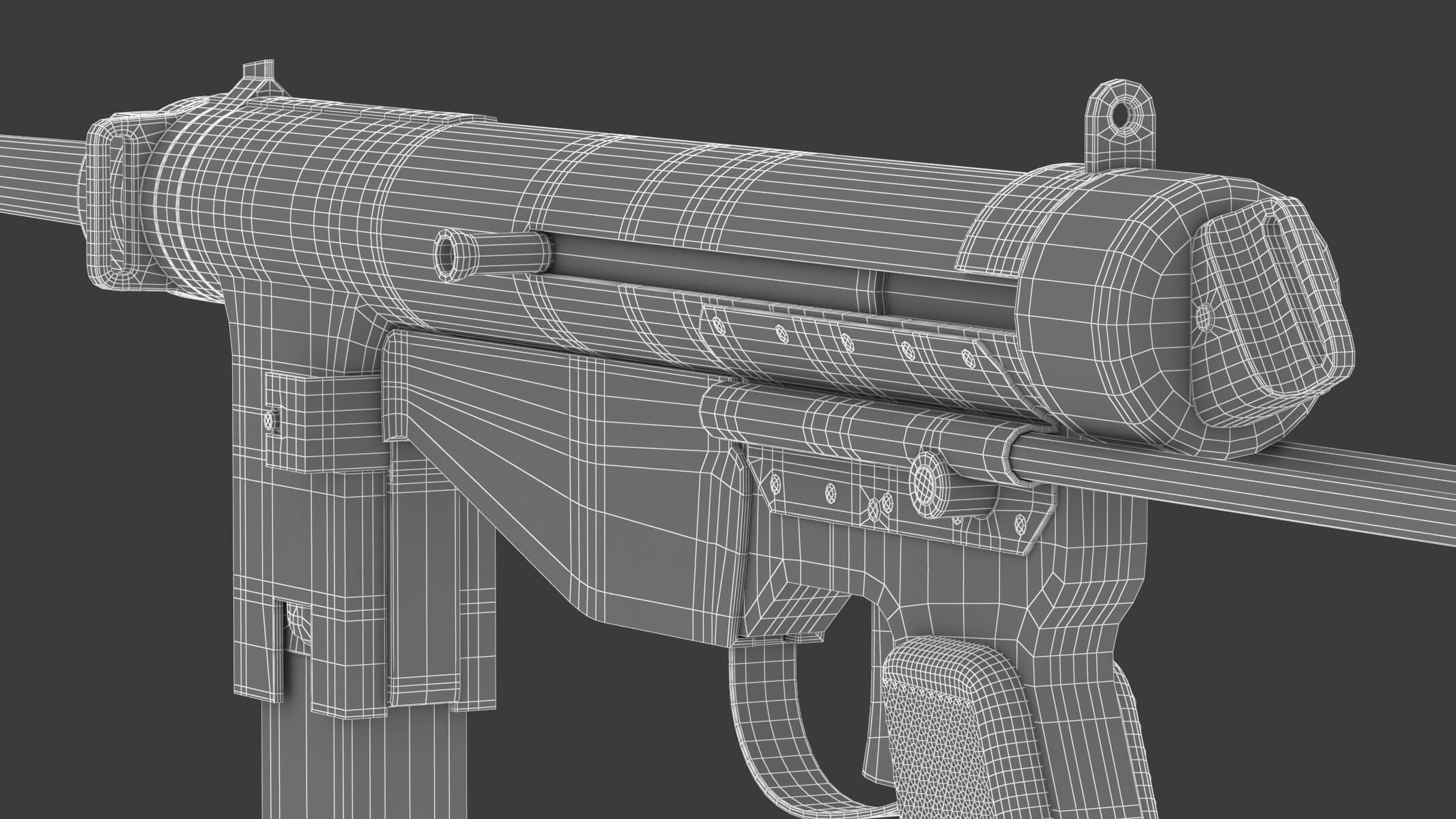 FBP Submachine Gun - 3D Model by frezzy