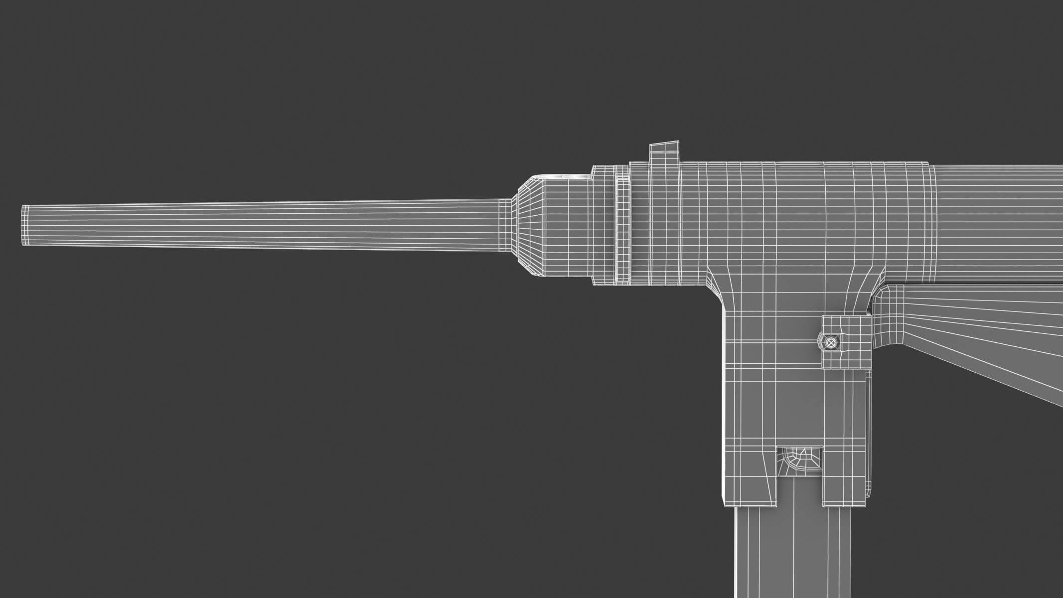 FBP Submachine Gun - 3D Model by frezzy