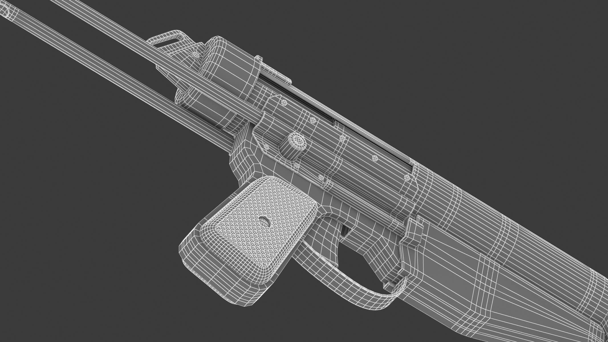 FBP Submachine Gun - 3D Model by frezzy