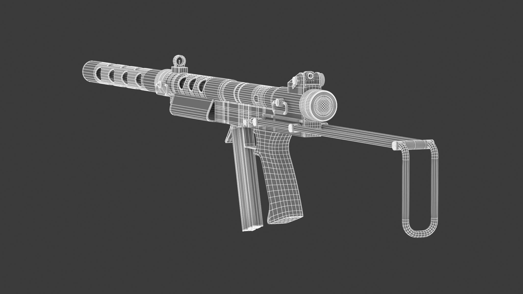 Feather Industries AT-22 Carbine 3D Model by frezzy