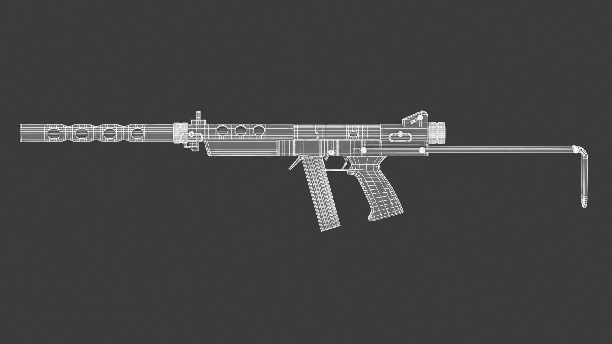 Feather Industries AT-22 Carbine 3D Model by frezzy