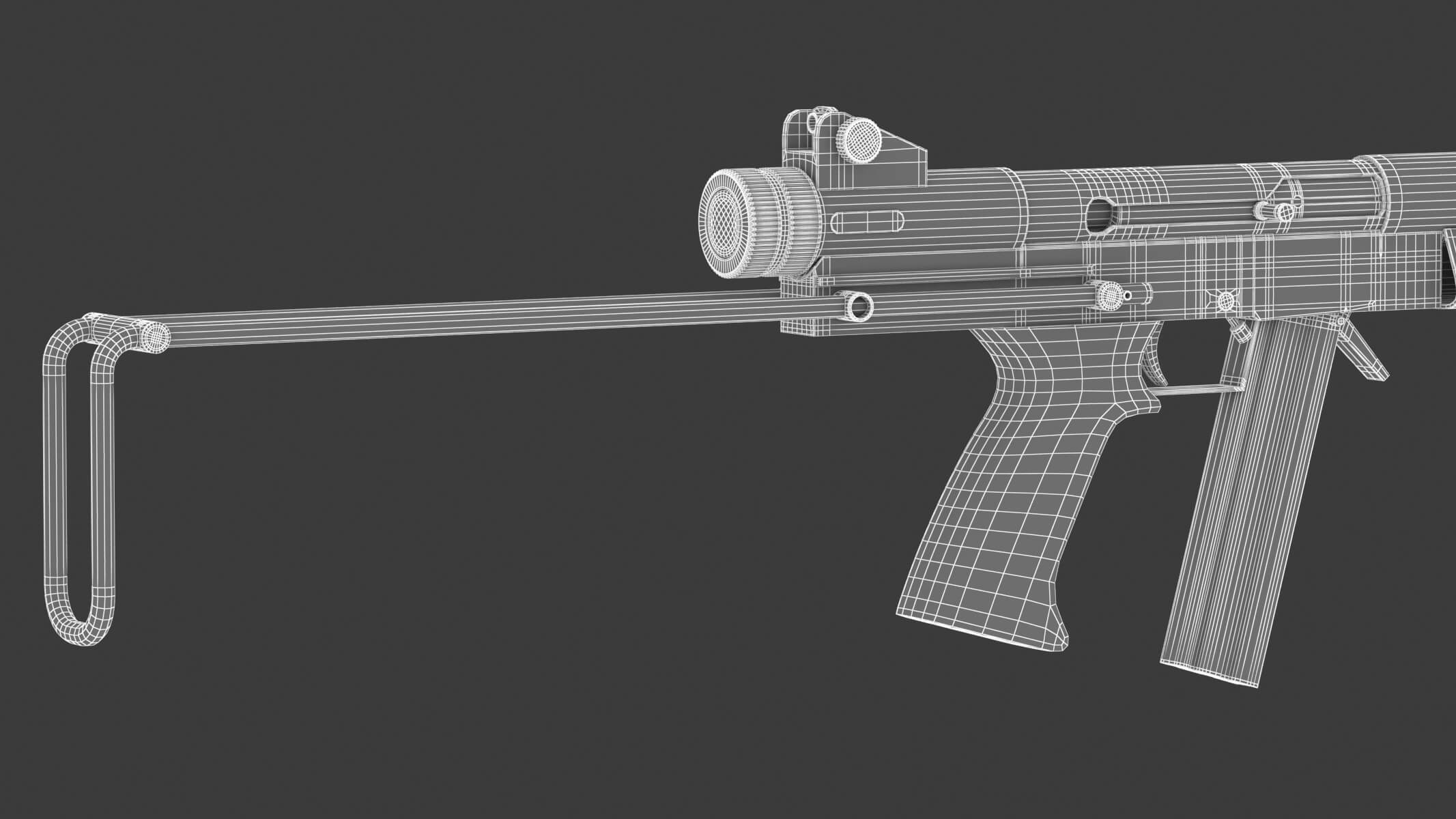 Feather Industries AT-22 Carbine 3D Model by frezzy