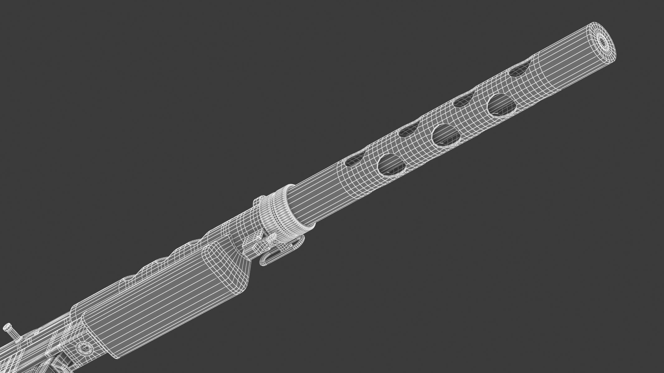 Feather Industries AT-22 Carbine 3D Model by frezzy