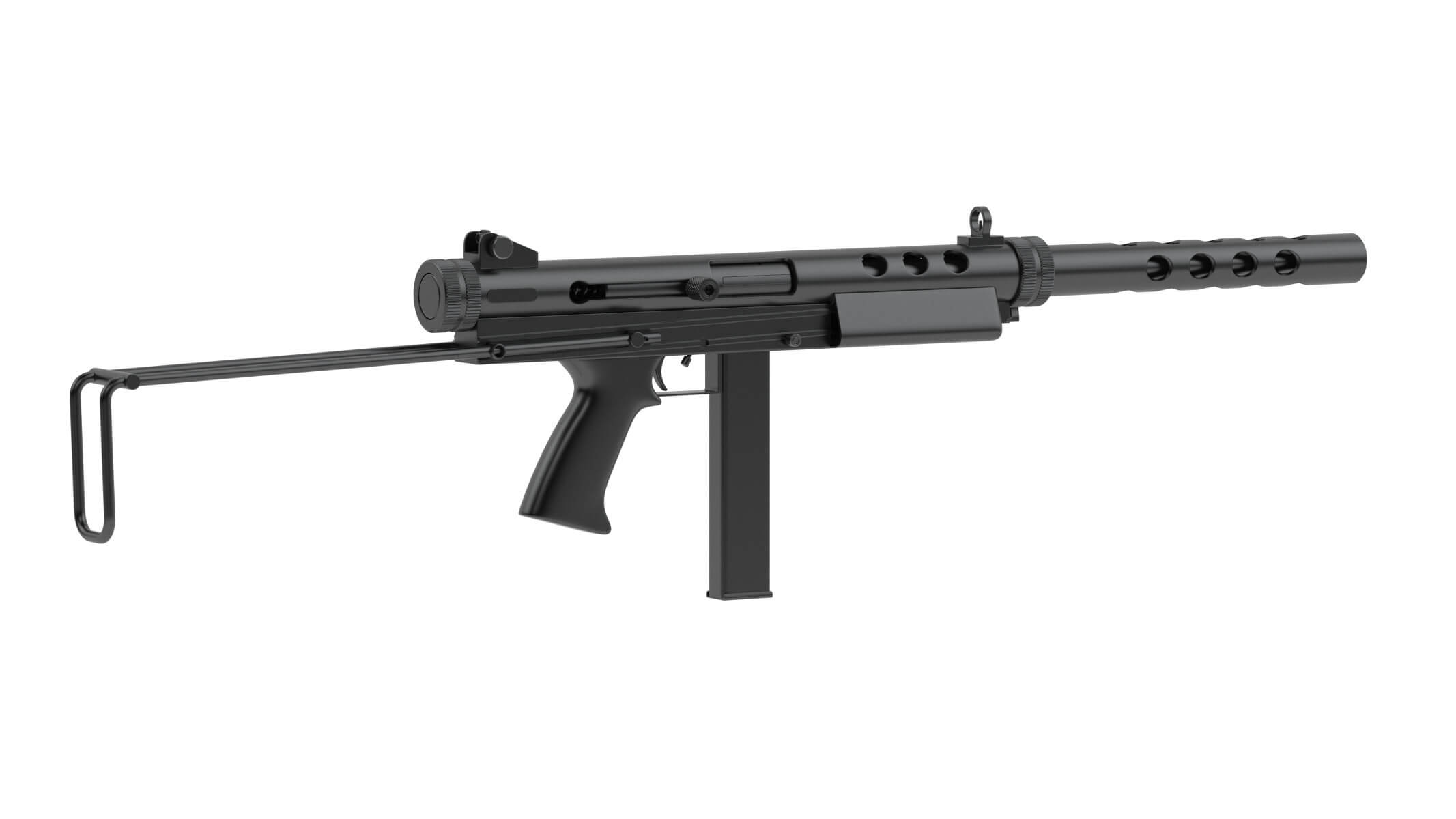 Feather Industries AT-9 Carbine 3D Model by frezzy