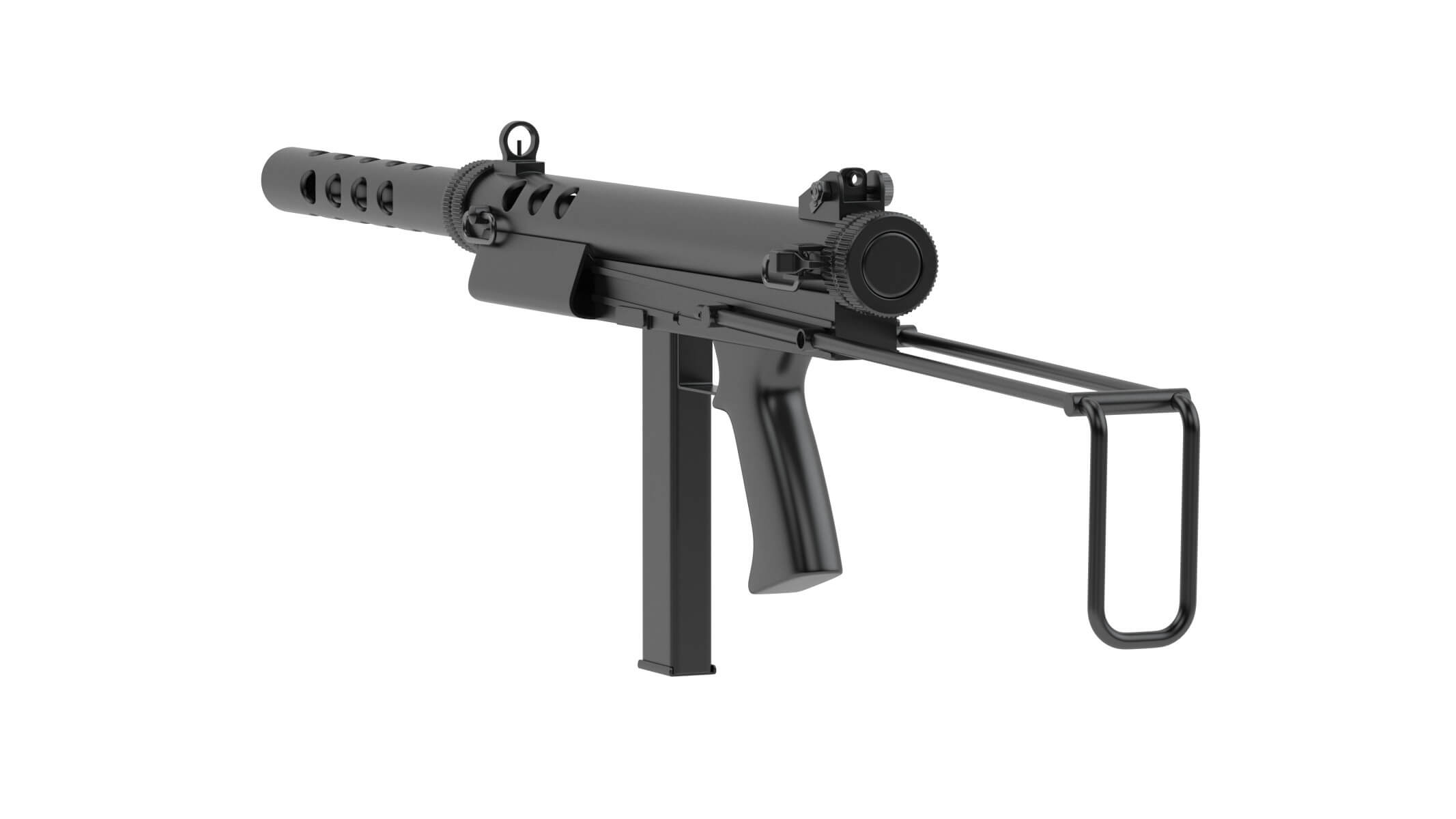 Feather Industries AT-9 Carbine 3D Model by frezzy