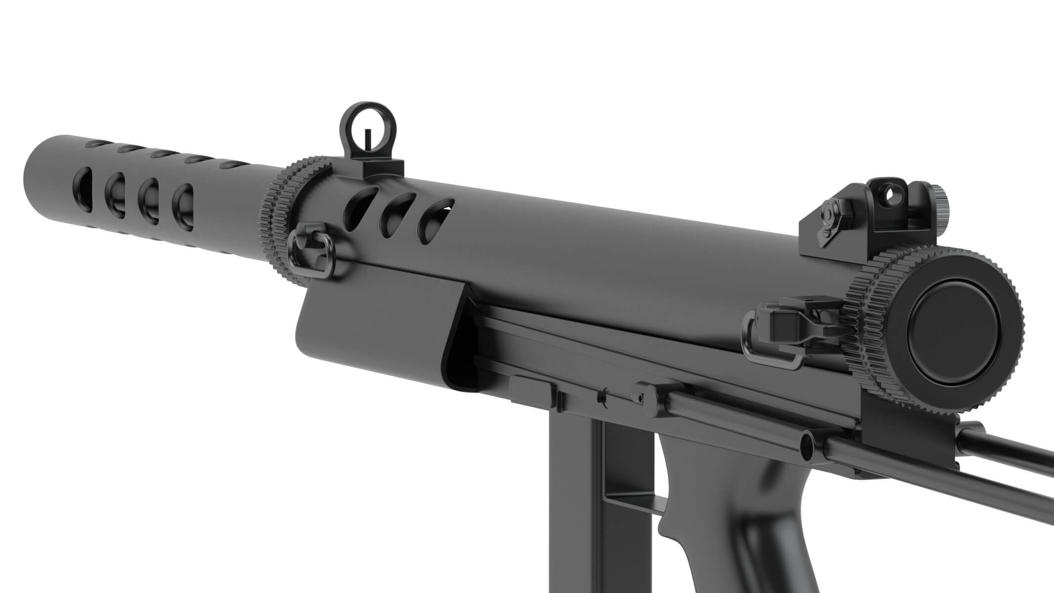 Feather Industries AT-9 Carbine 3D Model by frezzy