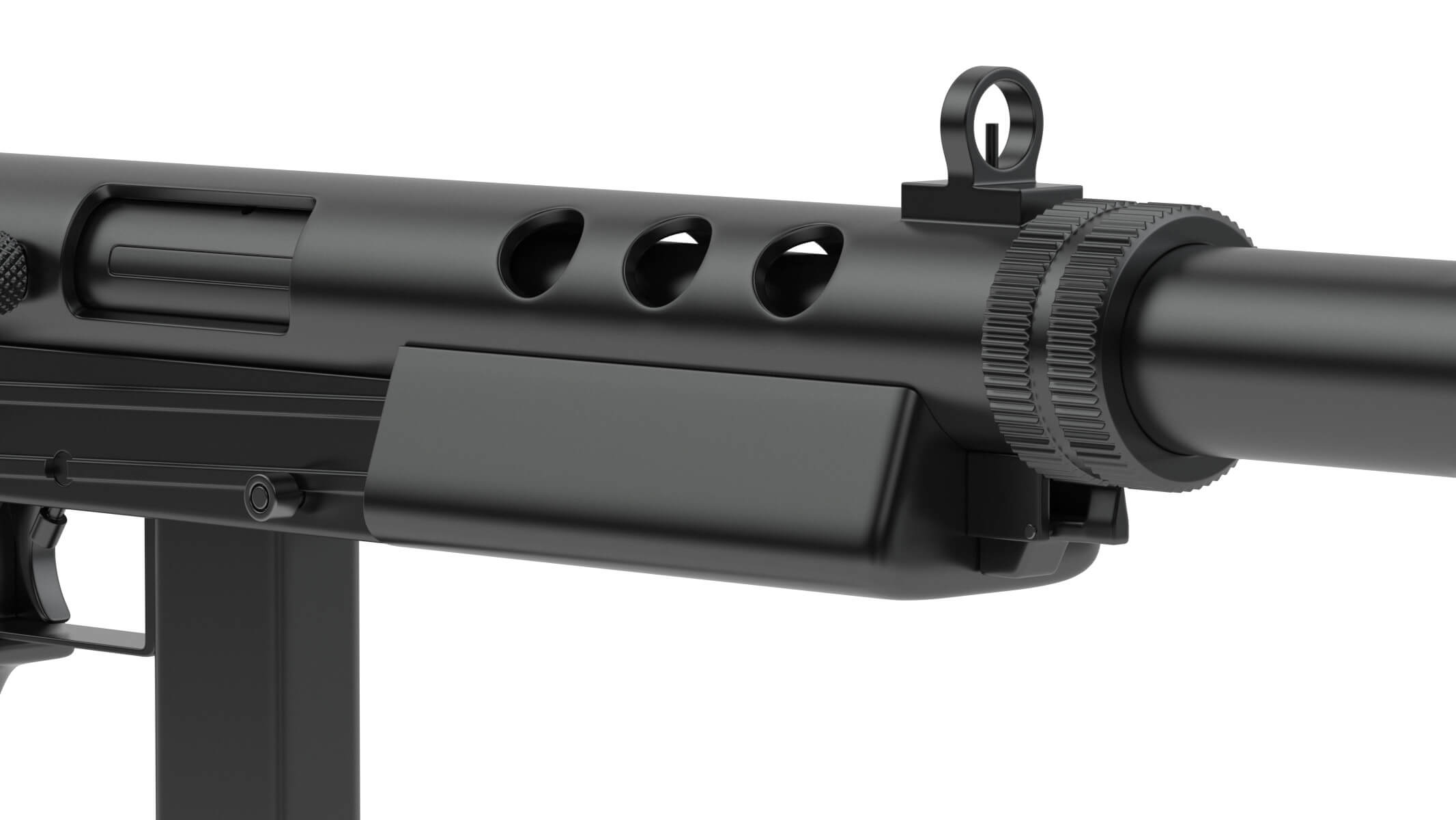 Feather Industries AT-9 Carbine 3D Model by frezzy