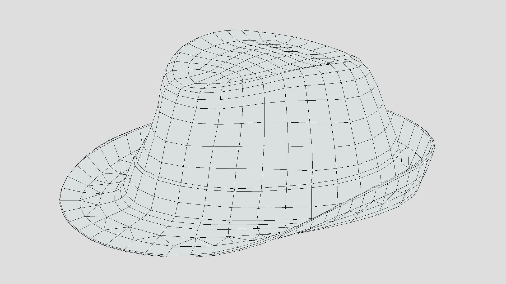 Fedora Low Poly - 3D Model by frezzy
