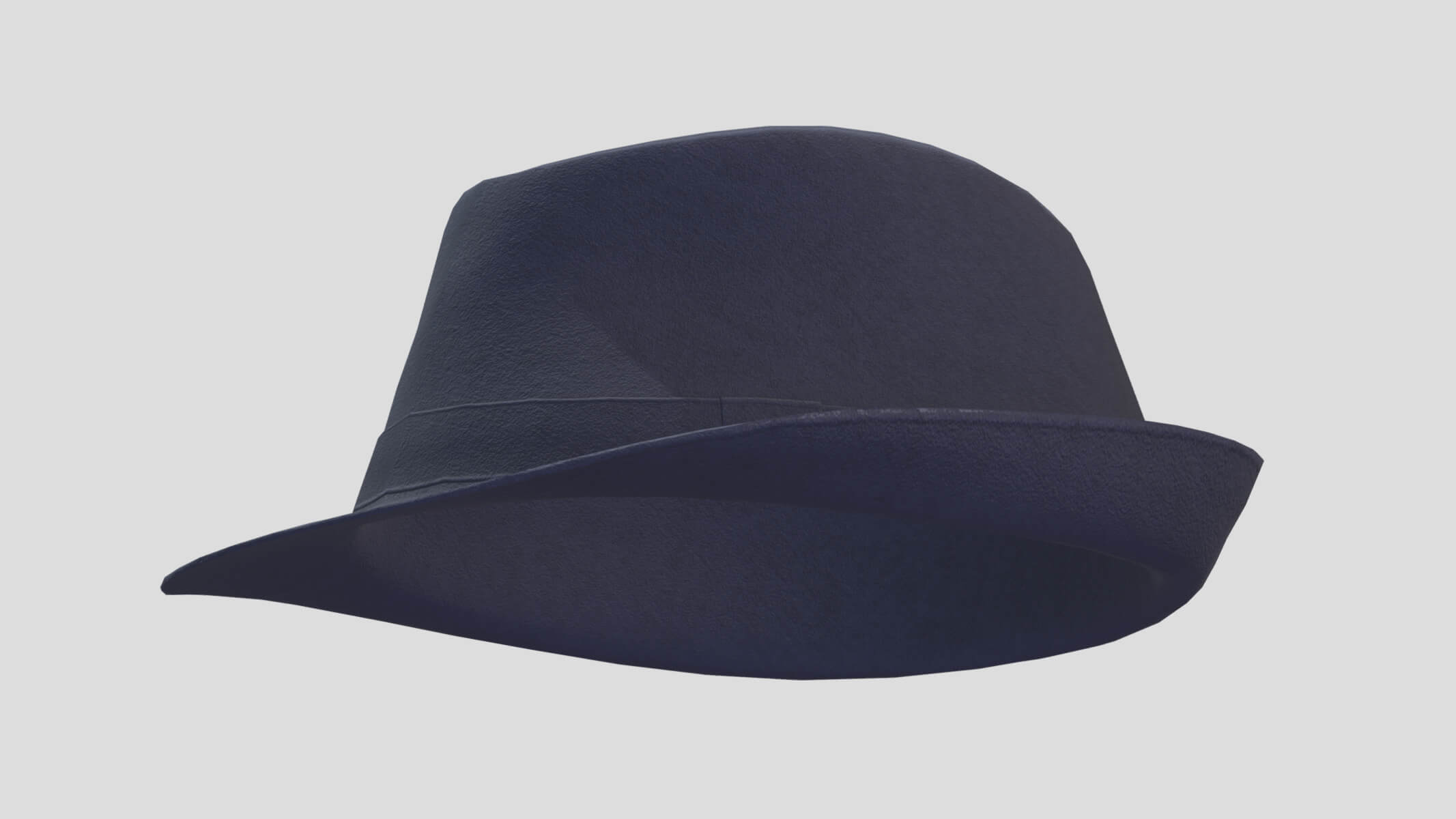 Fedora Low Poly - 3D Model by frezzy