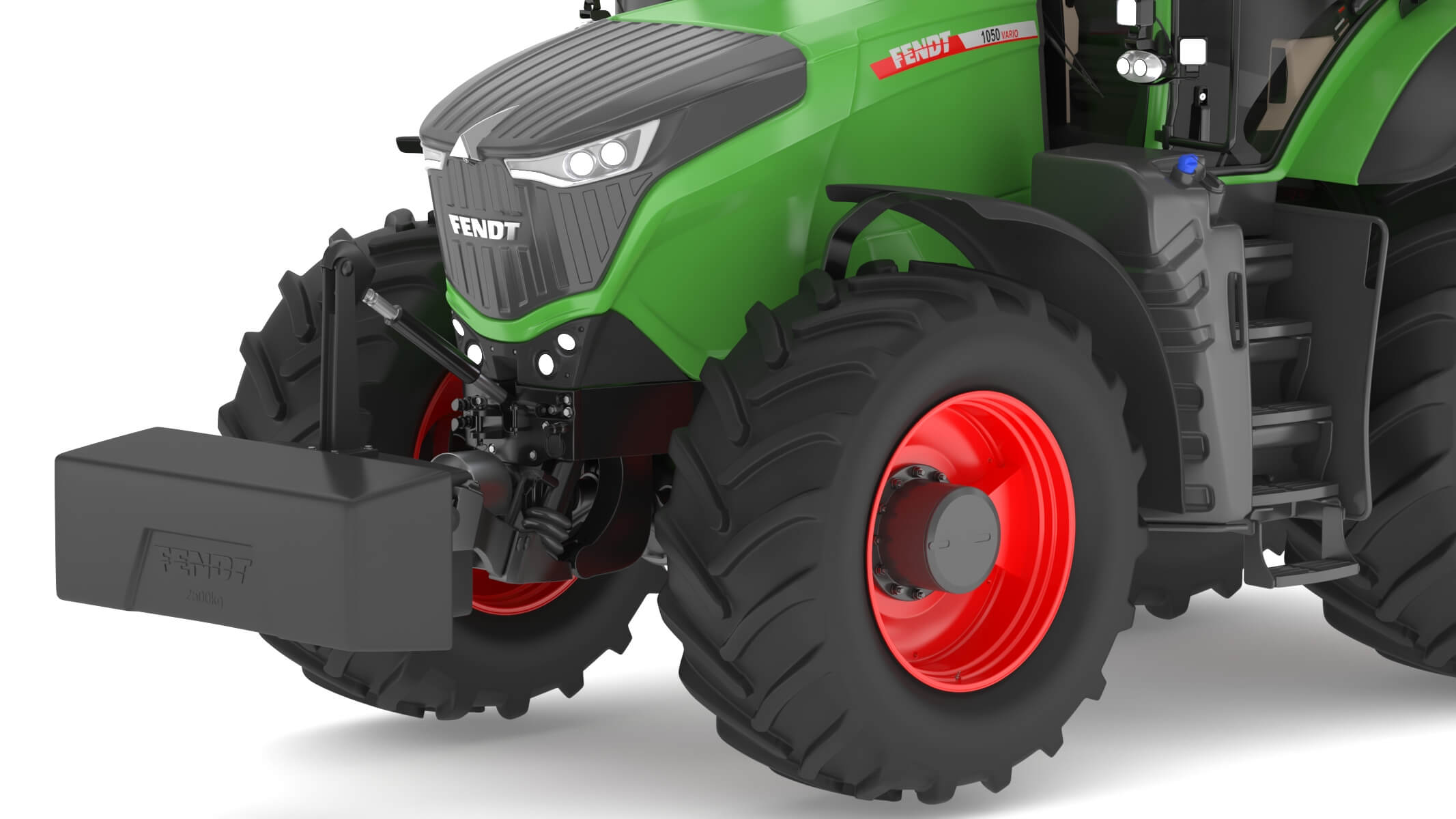 Fendt 1000 Vario Tractor - 3D Model by frezzy