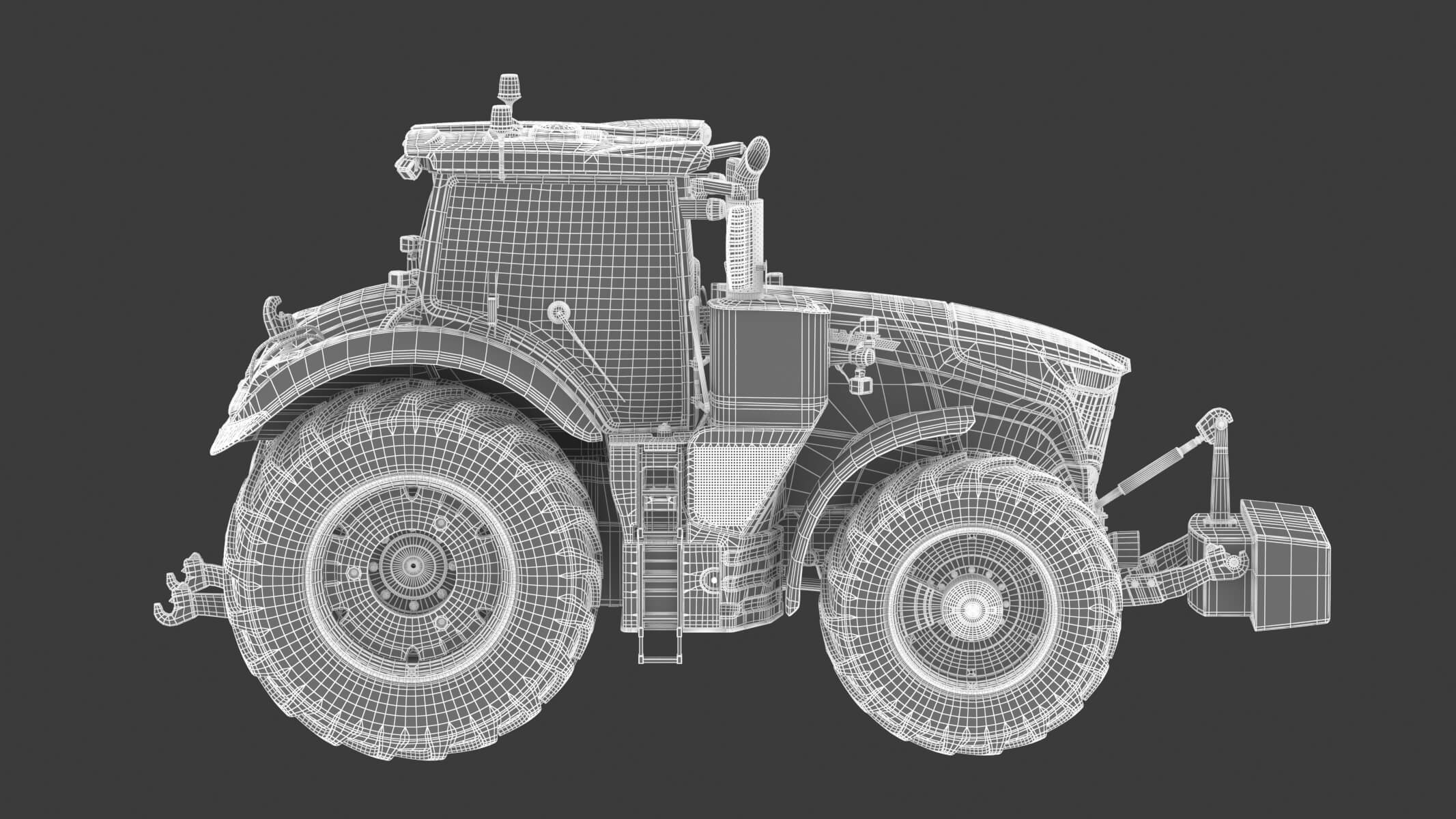 Fendt 1000 Vario Tractor - 3D Model by frezzy