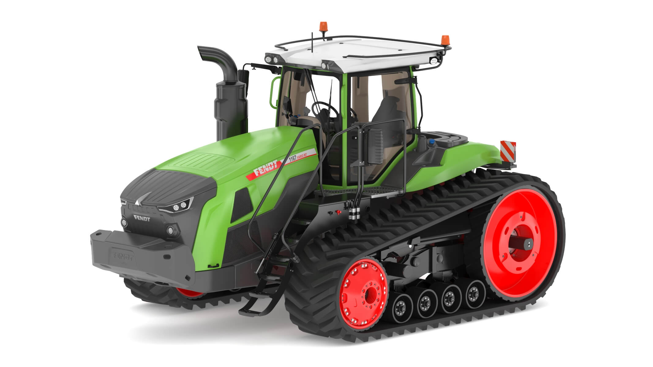 Fendt 1100 Vario Mt Tracked Tractor - 3D Model by frezzy