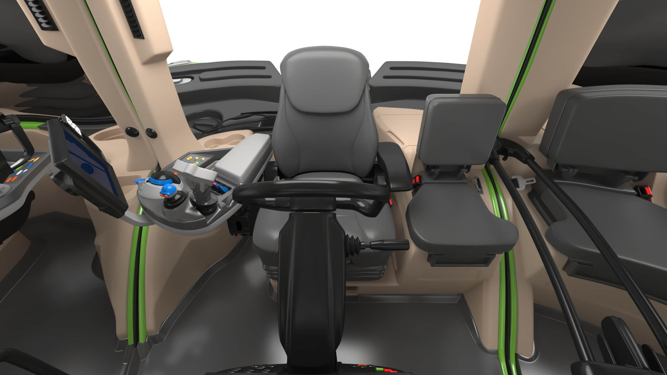 Fendt 1100 Vario Mt Tracked Tractor - 3D Model by frezzy