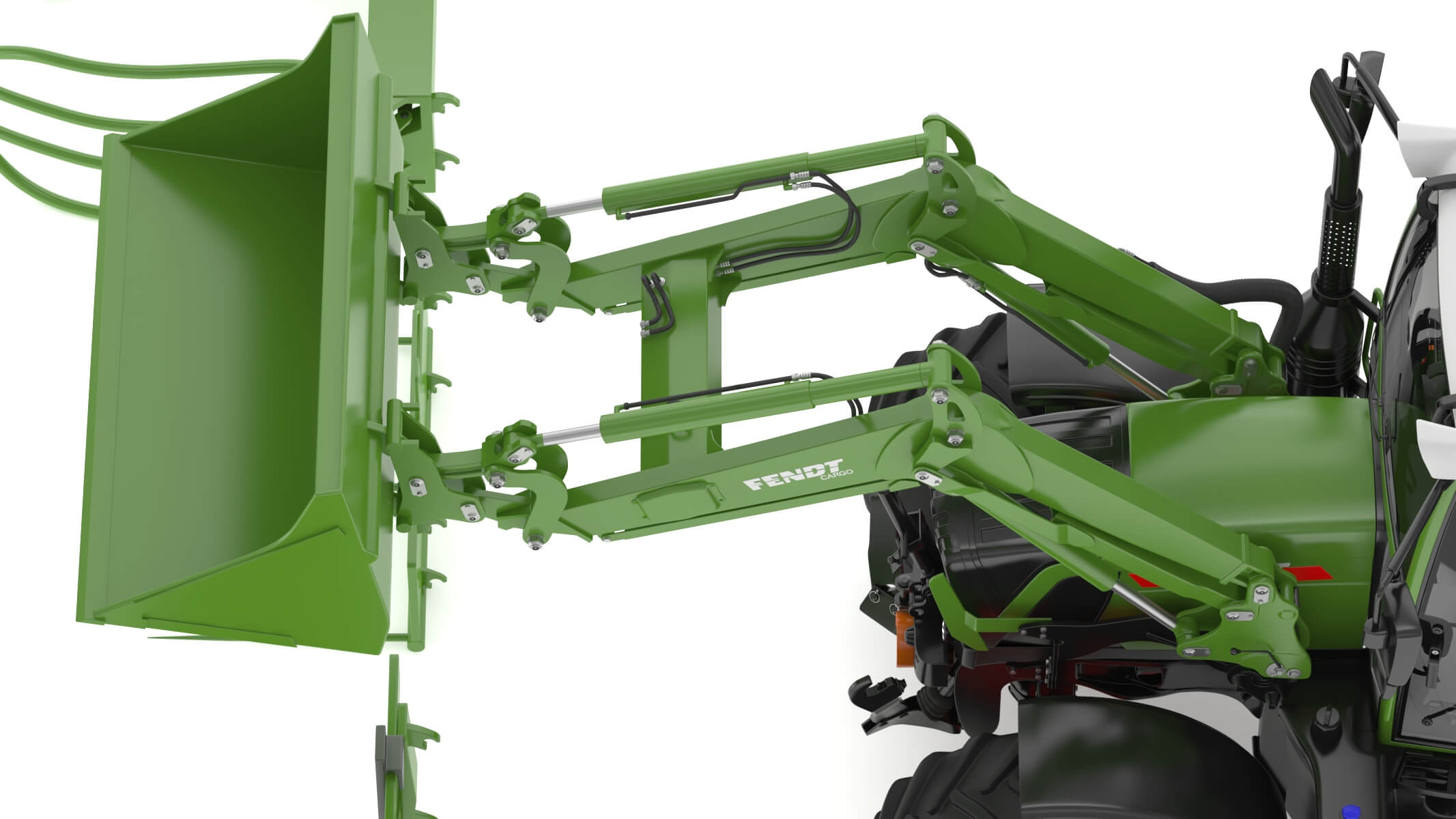 Fendt Cargo Frontloader - 3D Model by frezzy