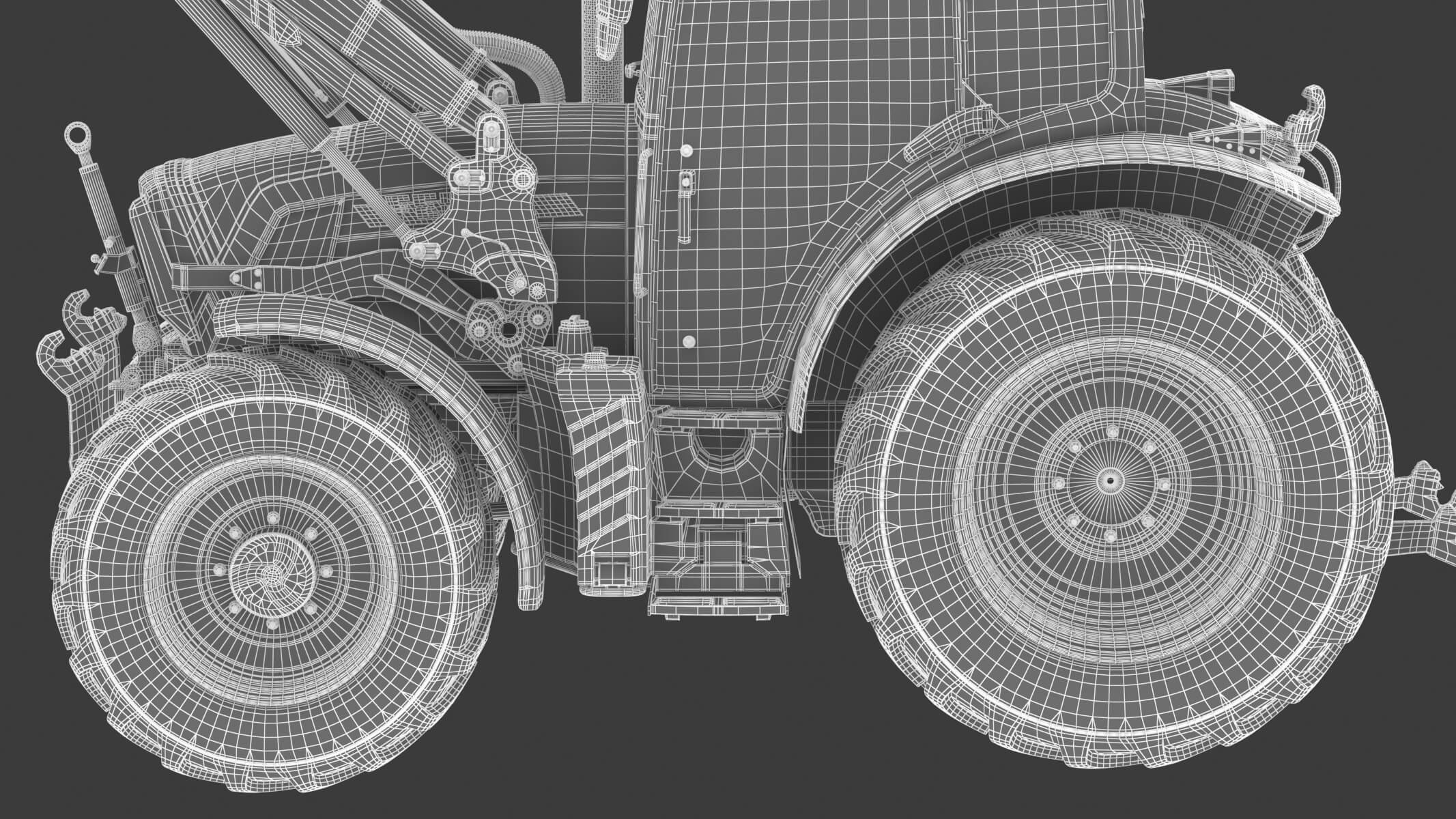 Fendt Cargo Frontloader - 3D Model by frezzy