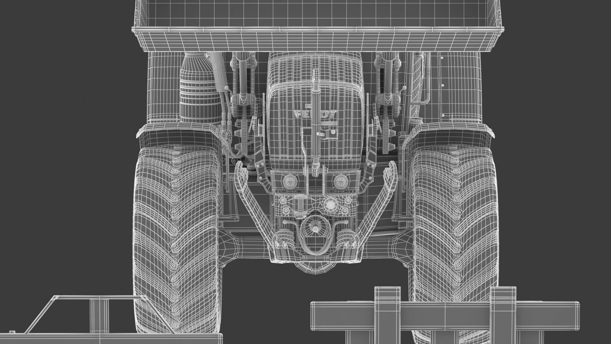 Fendt Cargo Frontloader - 3D Model by frezzy