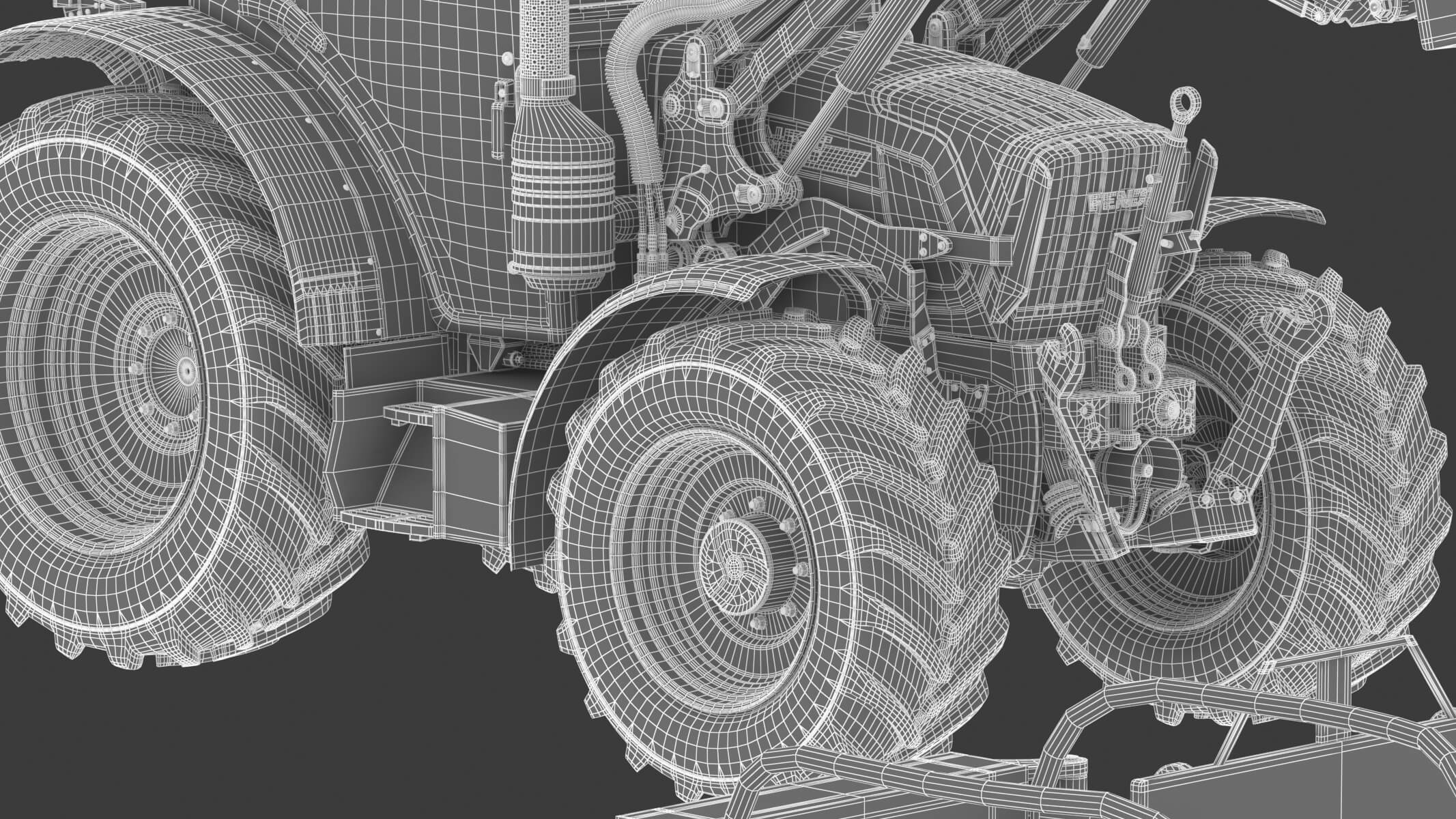 Fendt Cargo Frontloader - 3D Model by frezzy