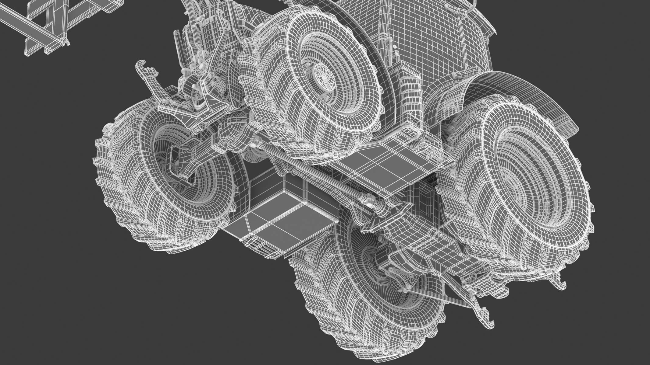 Fendt Cargo Frontloader - 3D Model by frezzy