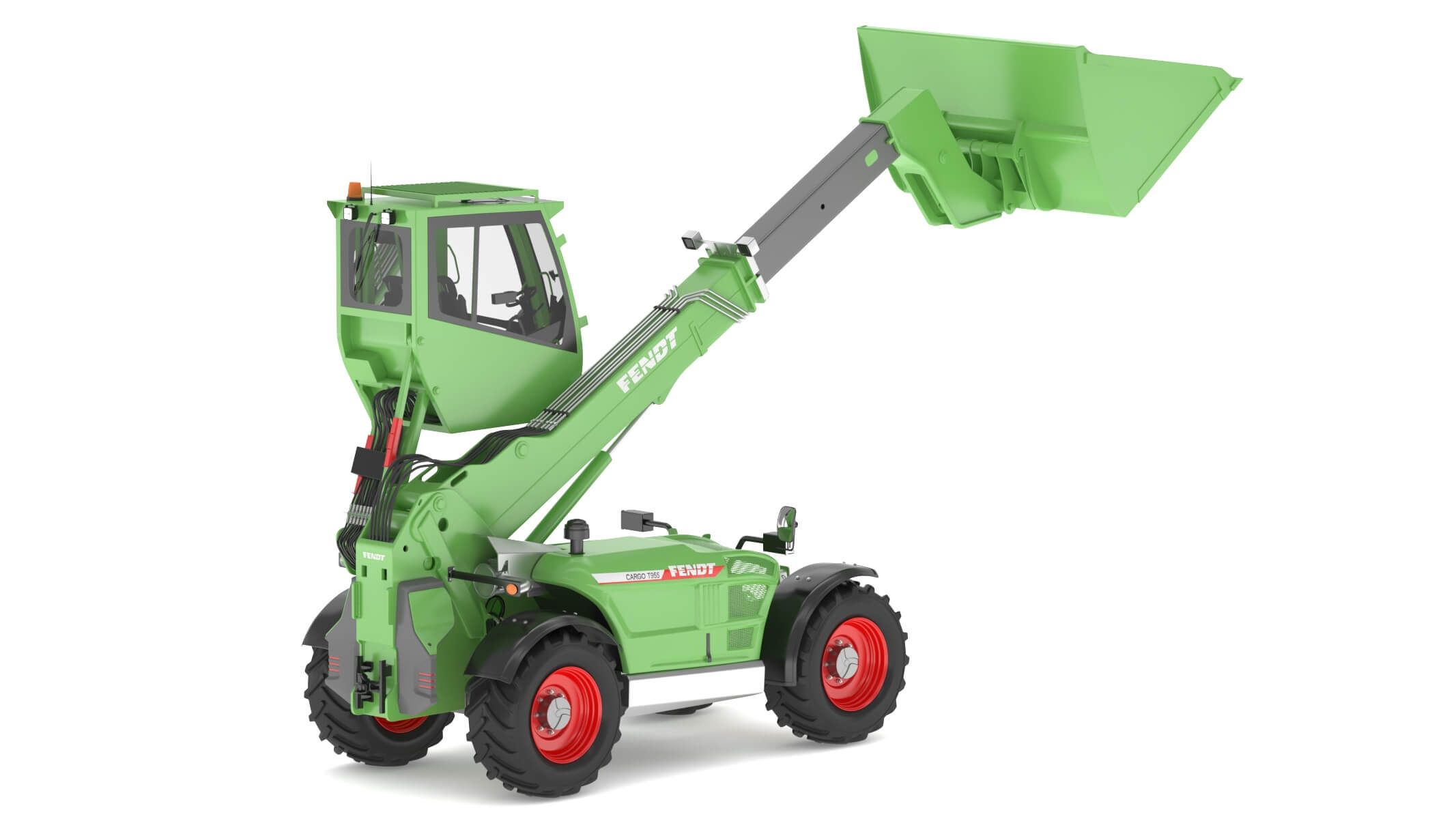 Fendt Cargo T955 Telehandler - 3D Model by frezzy