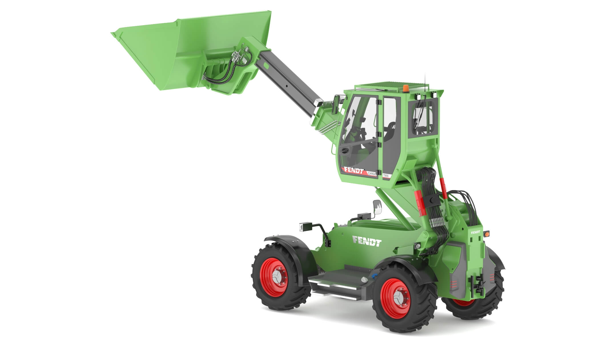 Fendt Cargo T955 Telehandler - 3D Model by frezzy