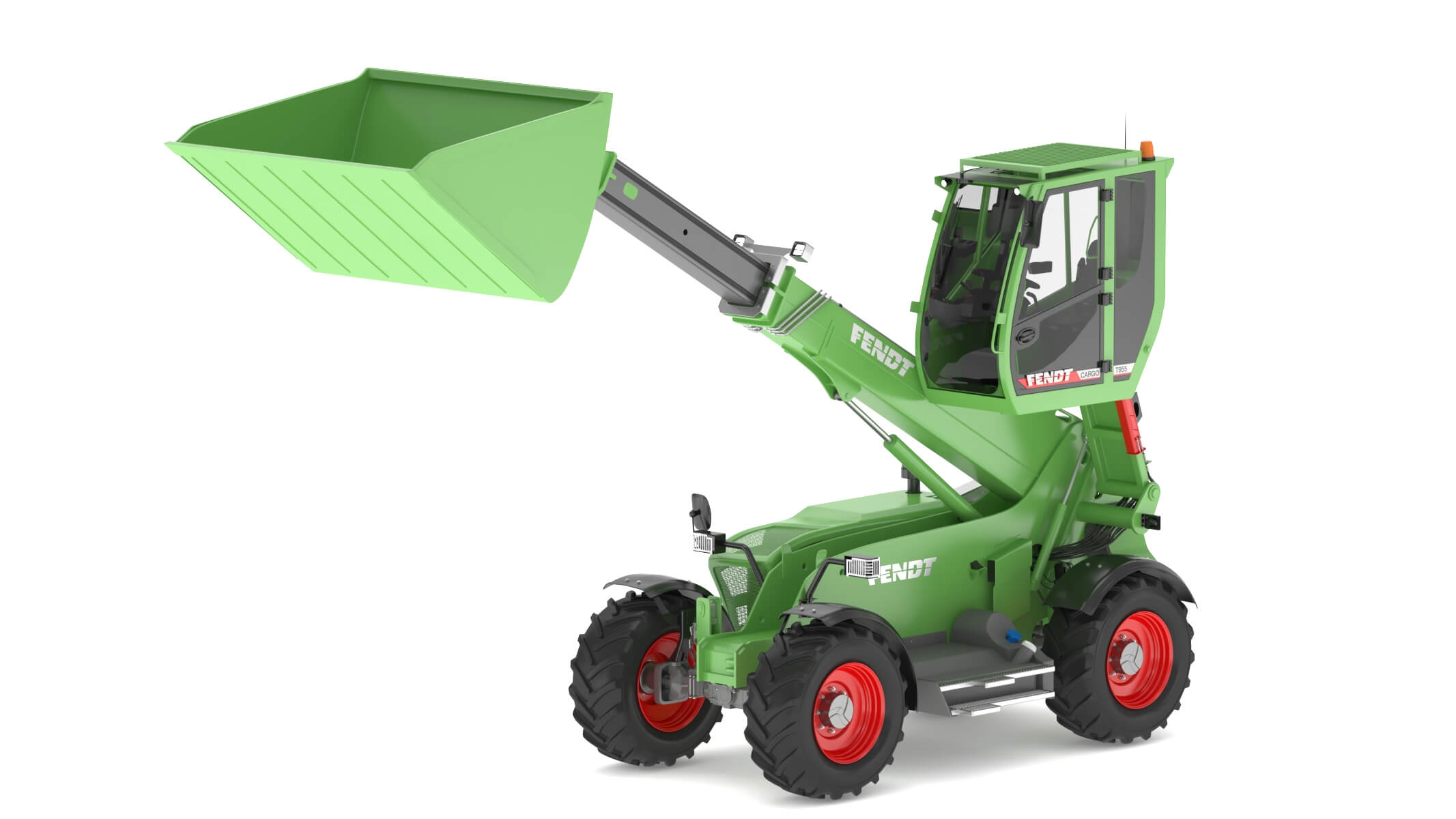 Fendt Cargo T955 Telehandler - 3D Model by frezzy