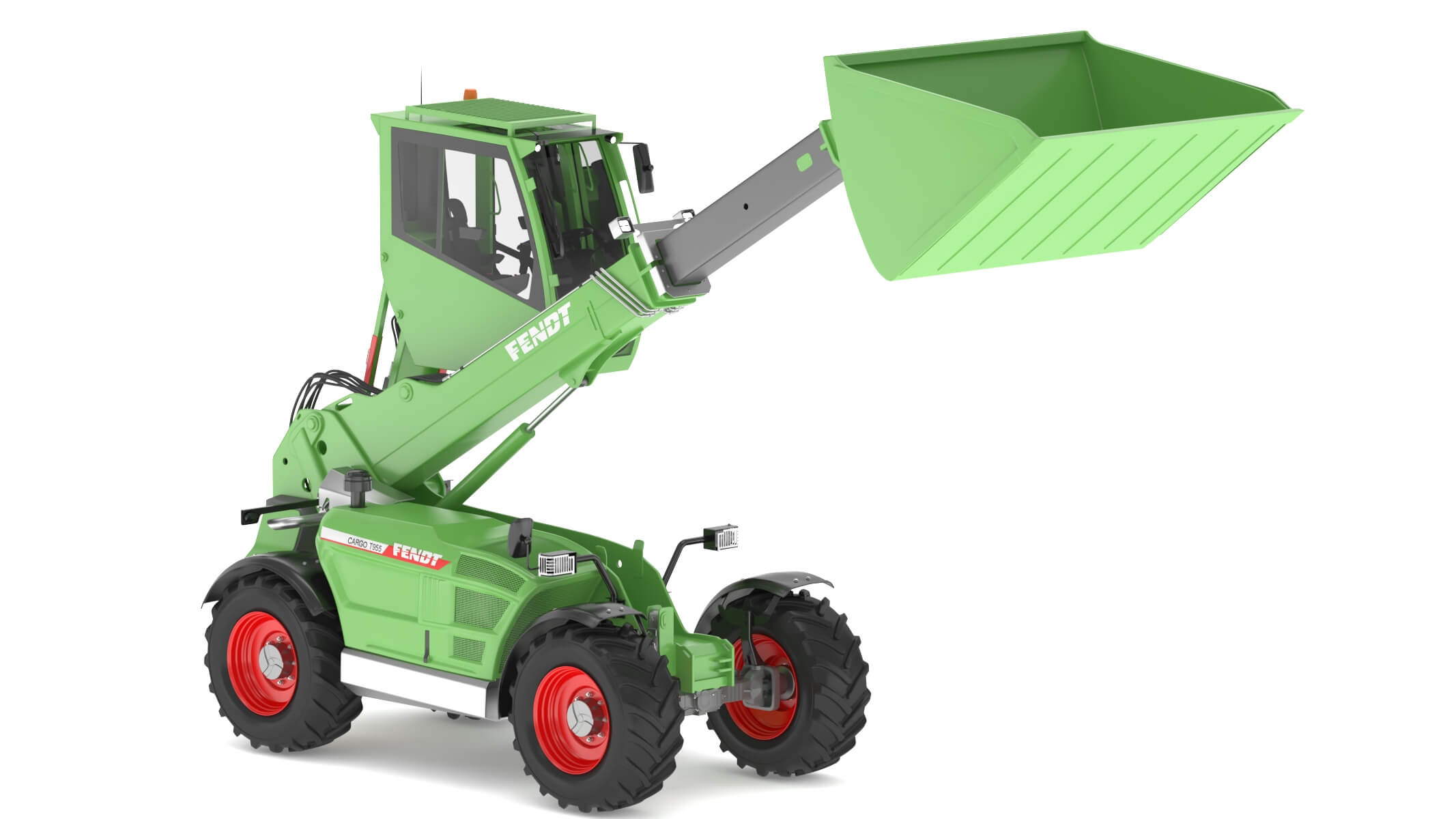Fendt Cargo T955 Telehandler - 3D Model by frezzy
