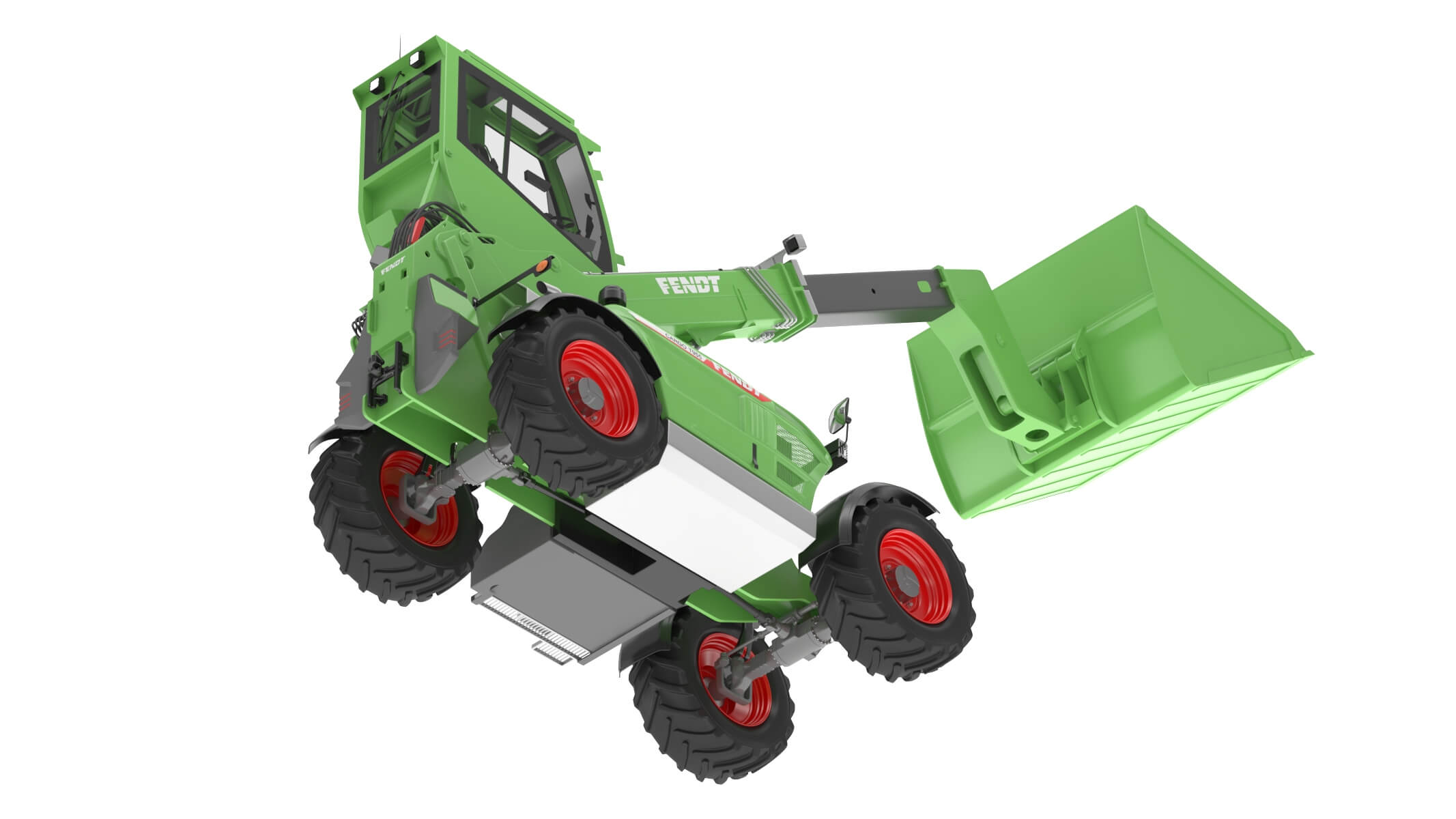 Fendt Cargo T955 Telehandler - 3D Model by frezzy