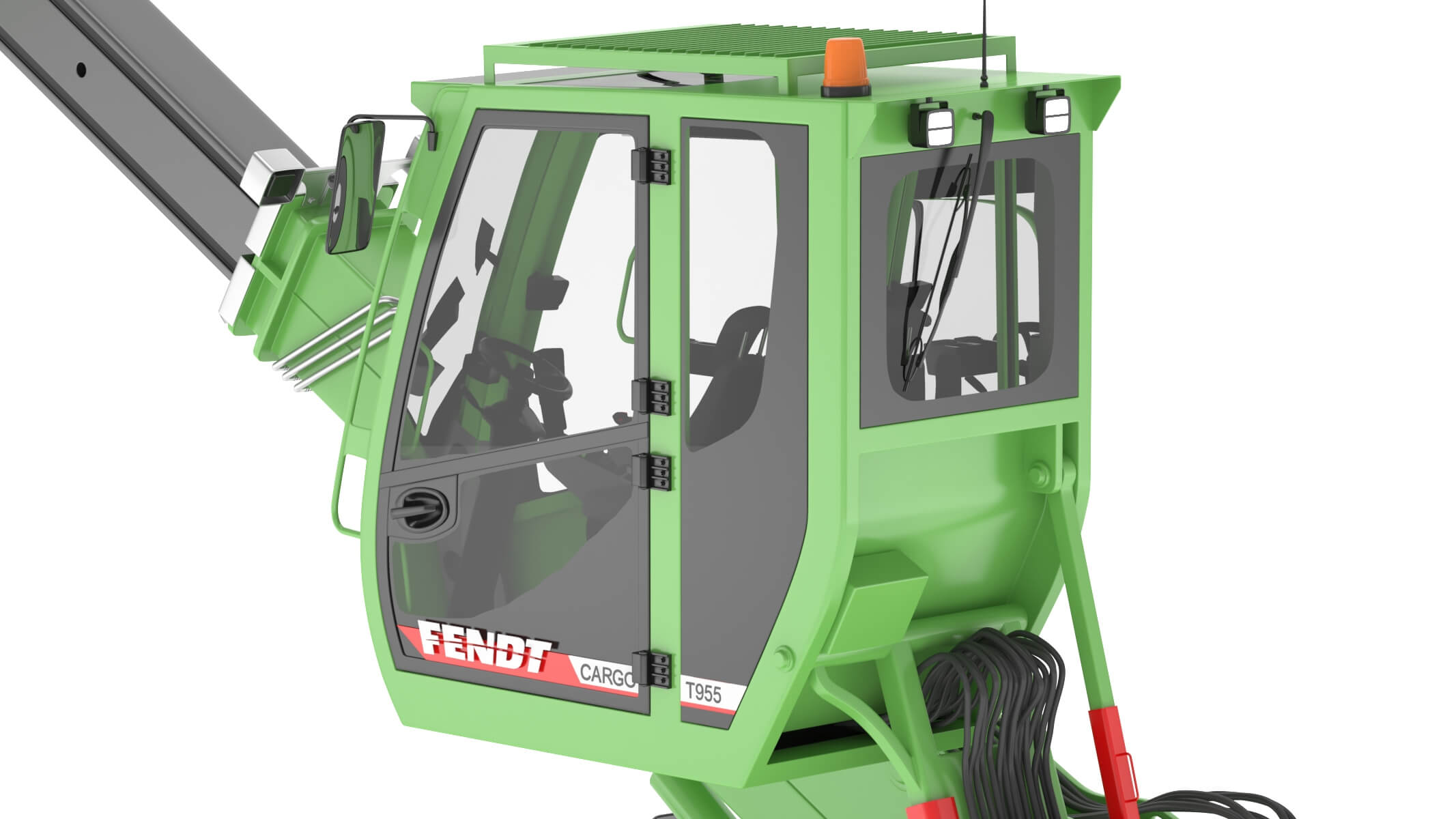 Fendt Cargo T955 Telehandler - 3D Model by frezzy