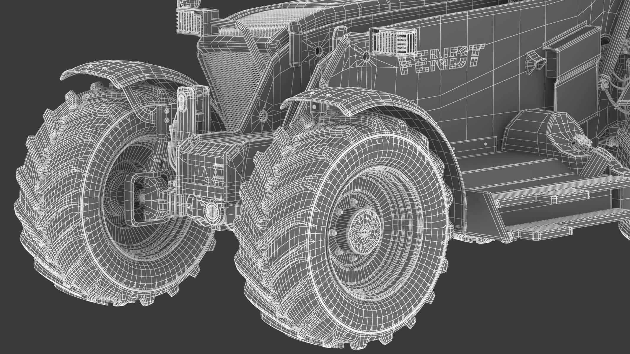 Fendt Cargo T955 Telehandler - 3D Model by frezzy
