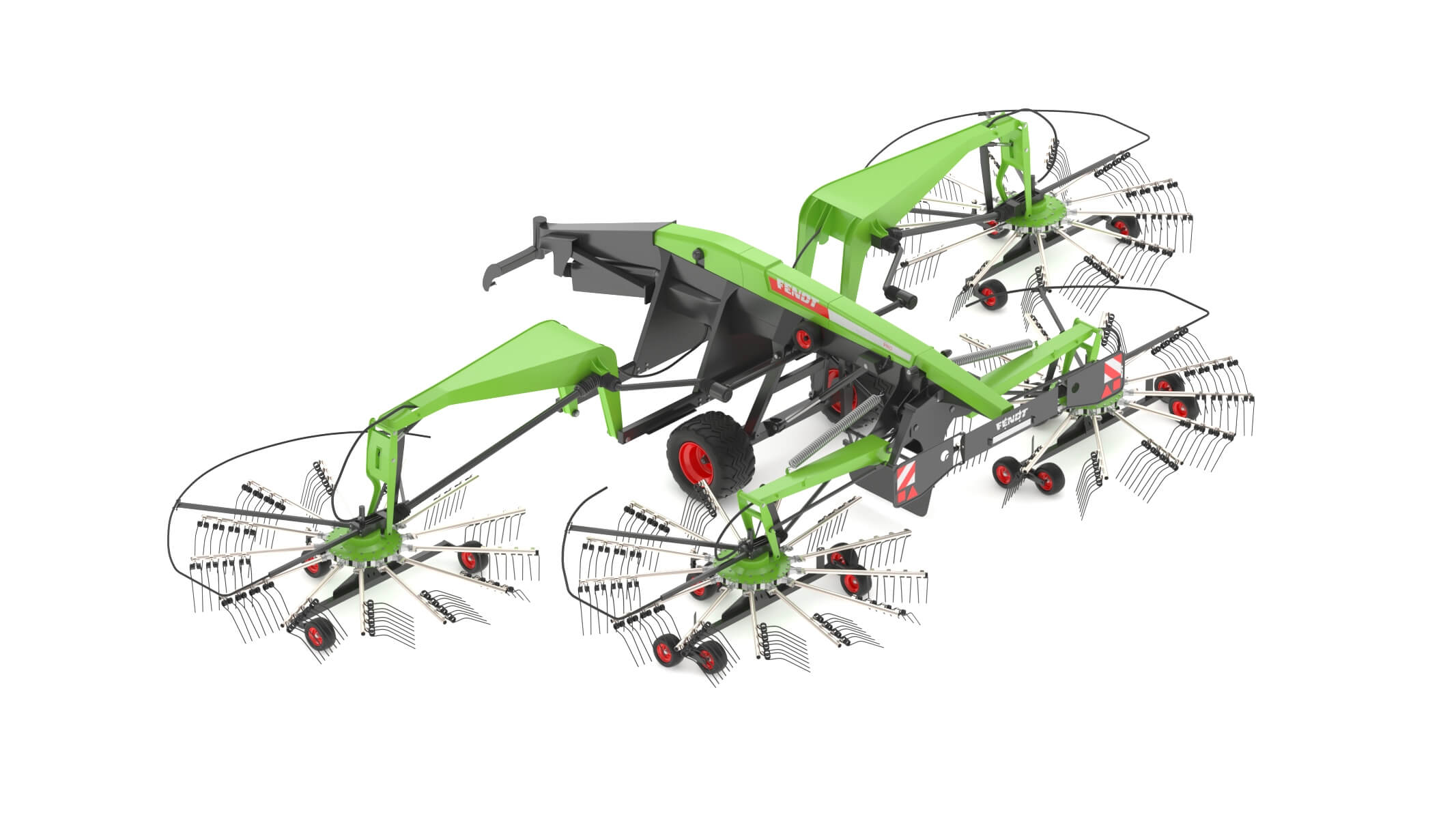 Fendt Former Rakes - 3D Model by frezzy