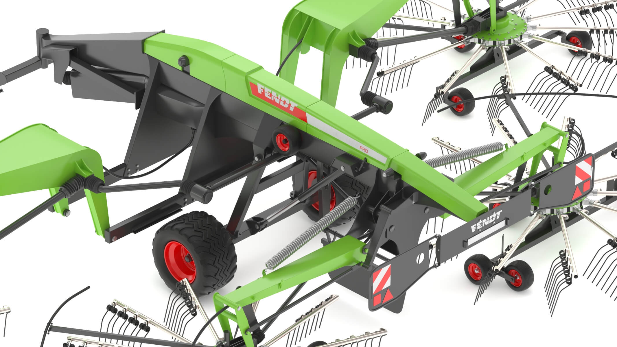 Fendt Former Rakes - 3D Model by frezzy