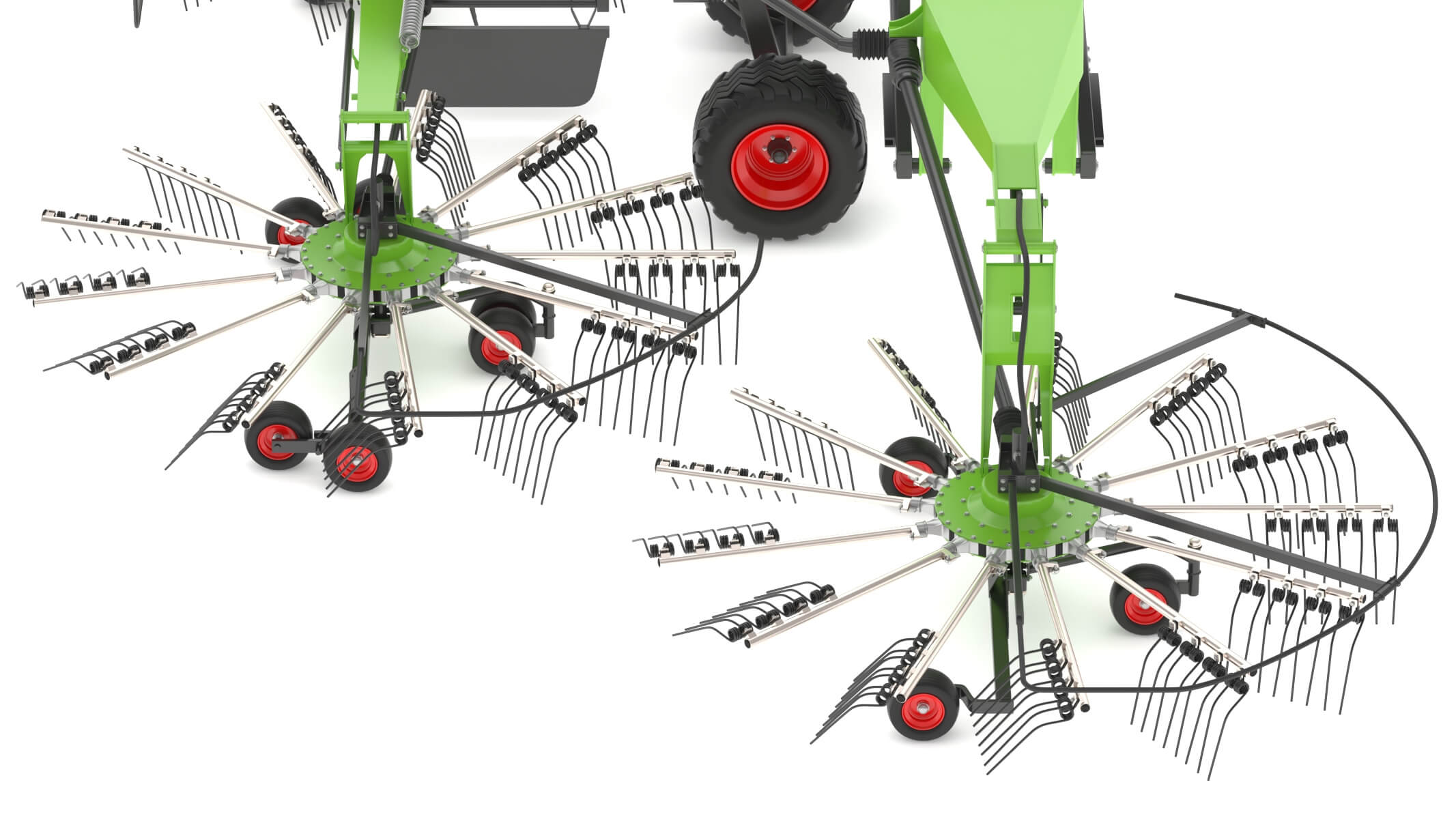 Fendt Former Rakes - 3D Model by frezzy